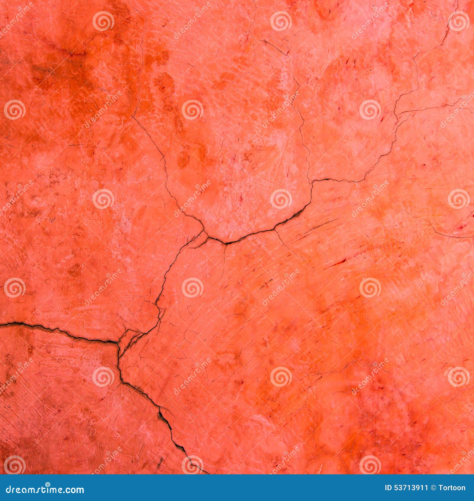 Red Cement Crack Wall Texture Royalty-Free Stock Photography ...