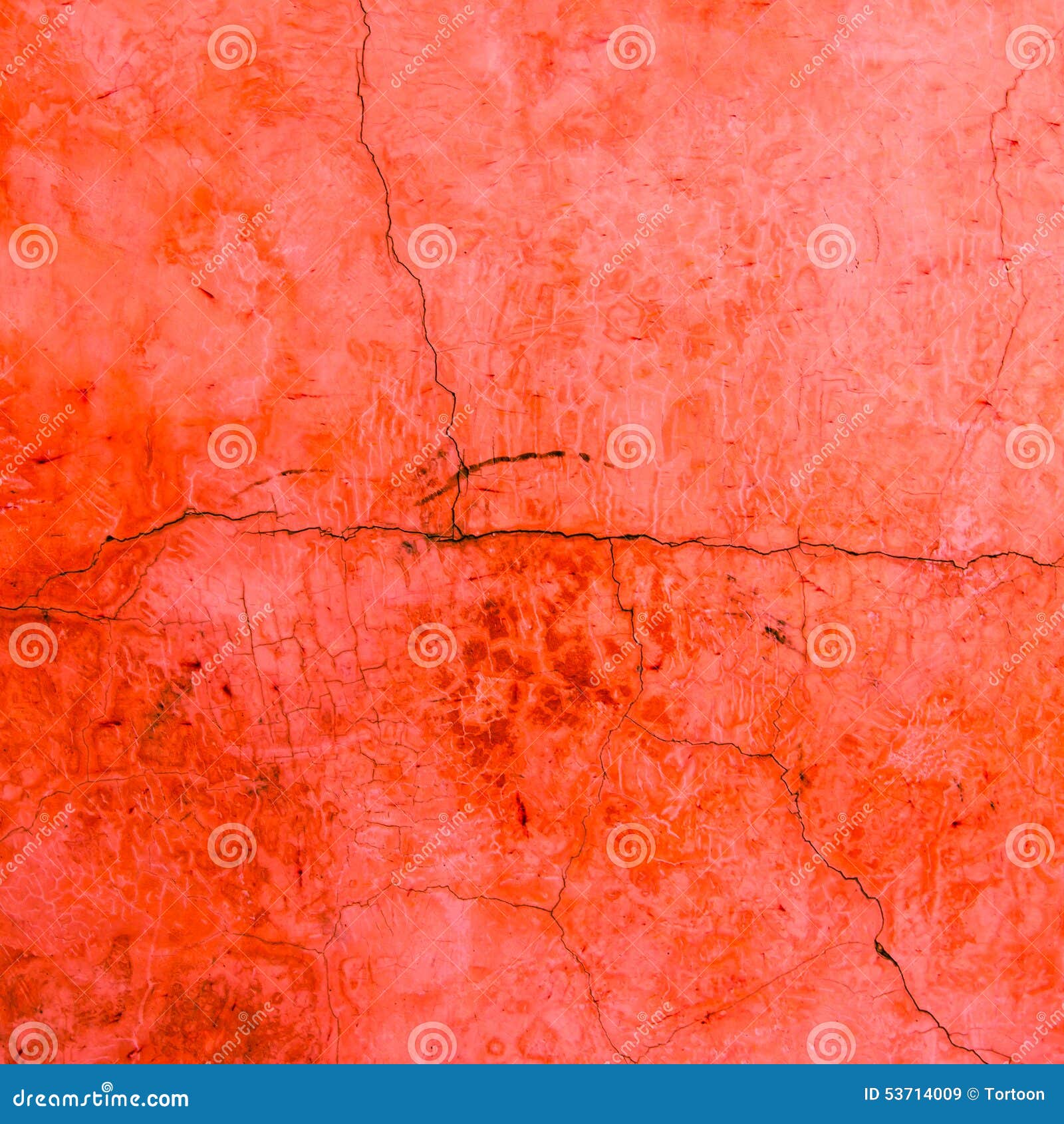 Red Cement Crack Wall Texture Royalty-Free Stock Photography ...