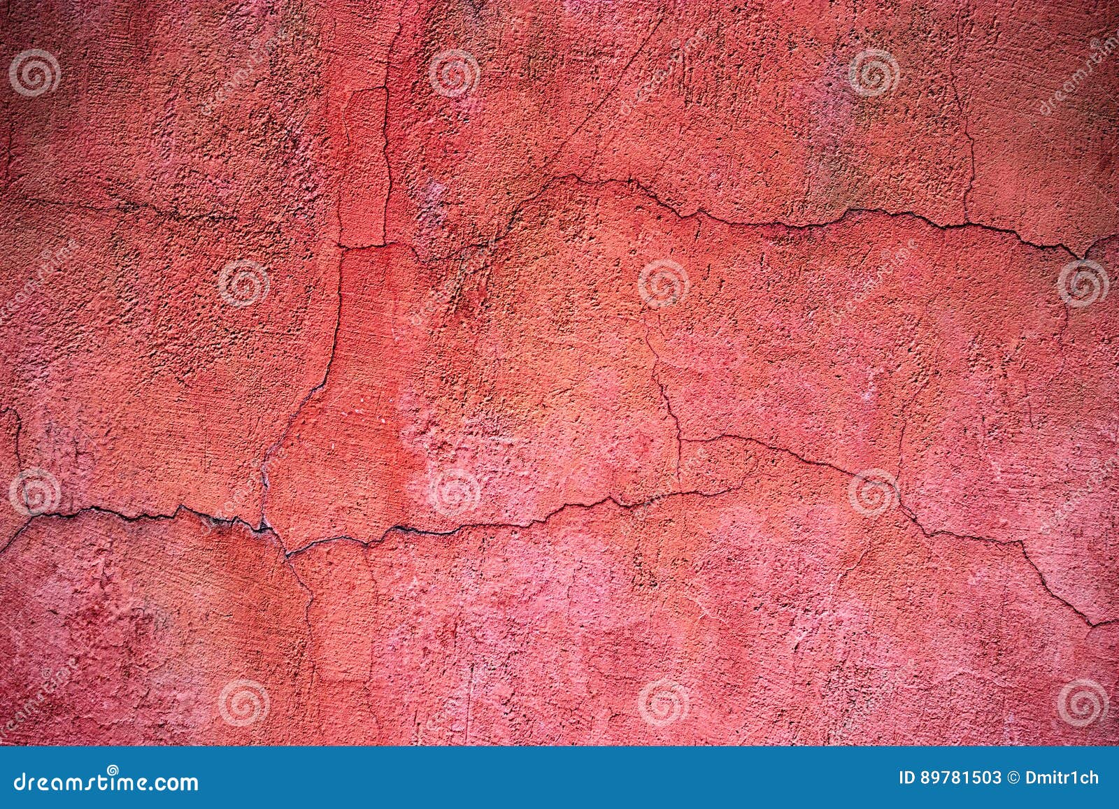 Red Cement Texture, Concrete Surface of the Wall, Colored Background ...