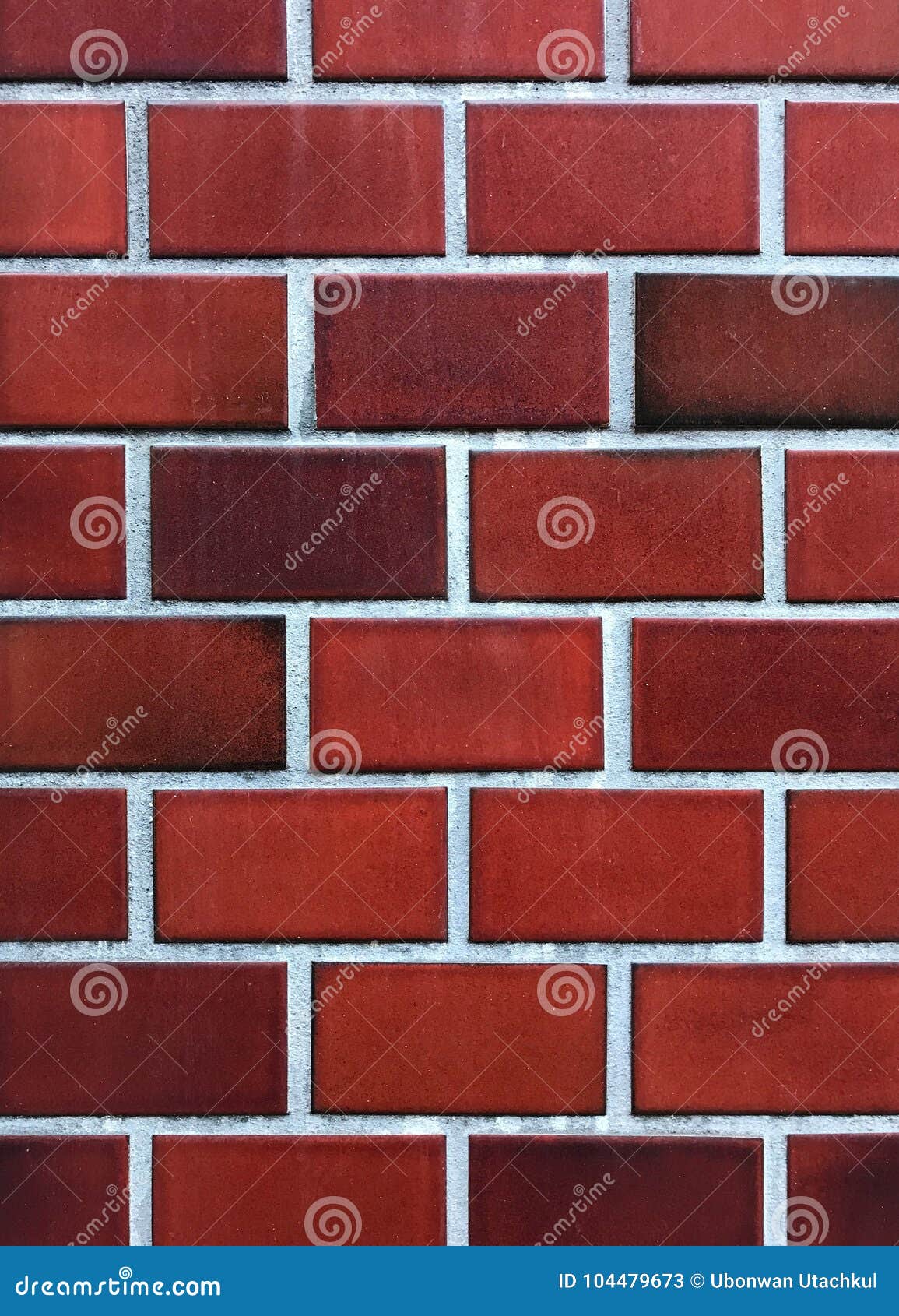 Red ceramic tile wall stock image. Image of interior - 104479673