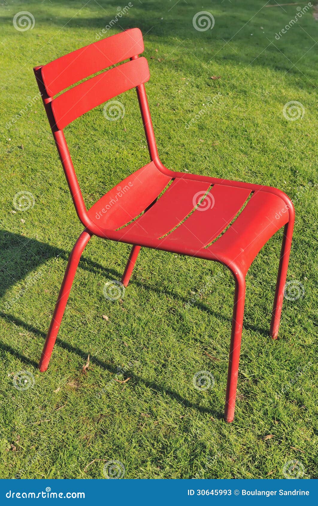 Red chair stock image. Image of modern, design, contrast - 30645993