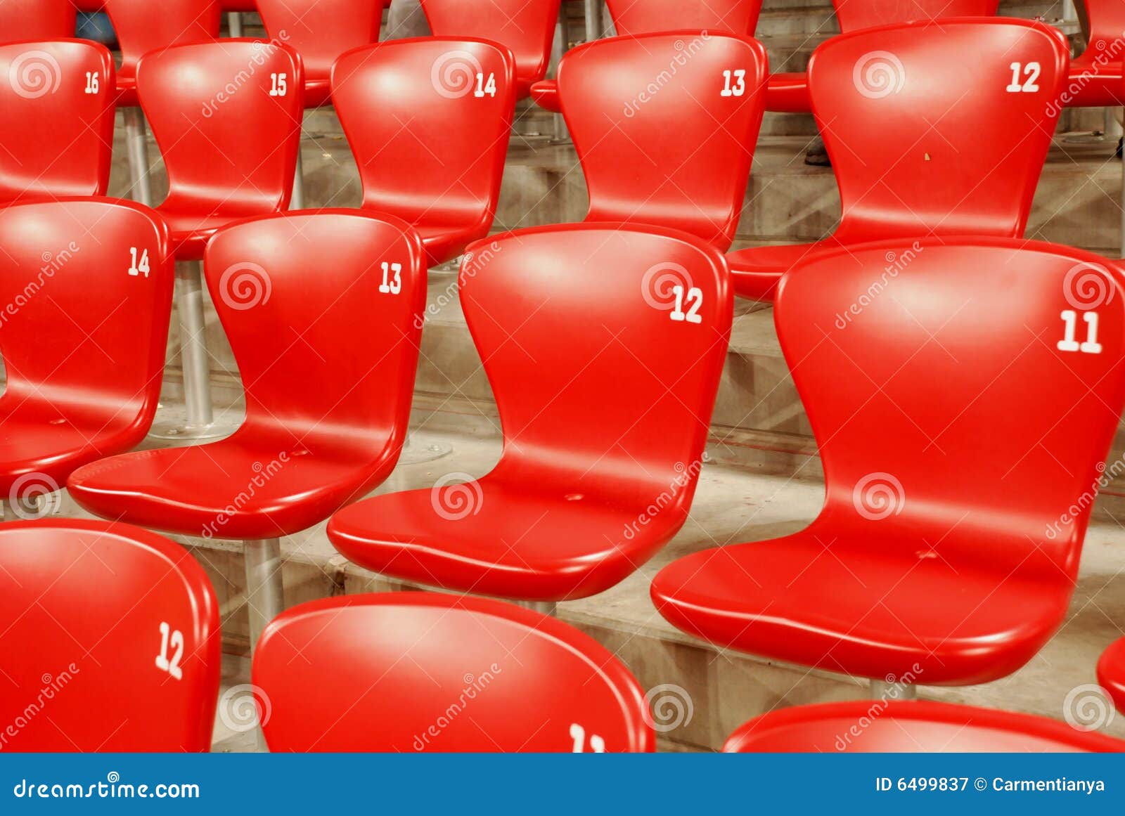 Red chairs stock image. Image of actor, seating, colourful - 6499837