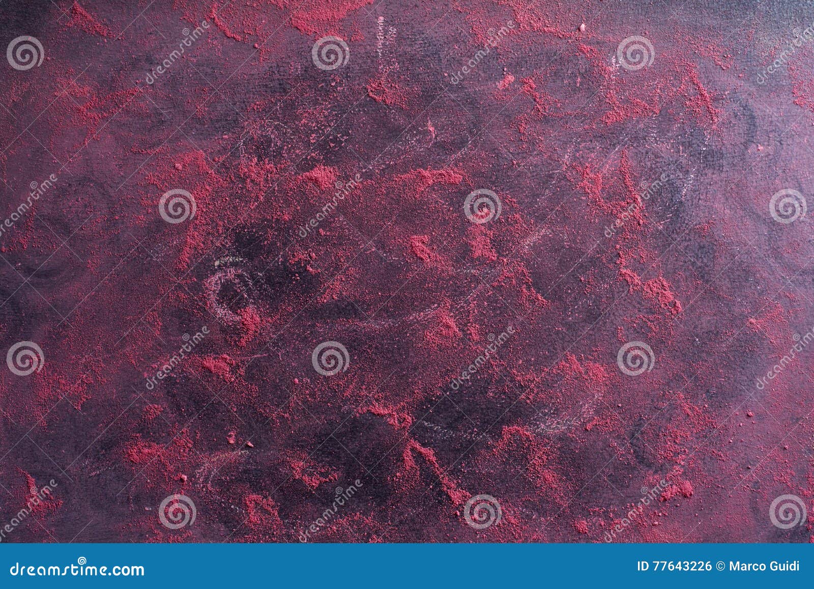 Red chalk dust stock photo. Image of rustic, design, chalk - 77643226
