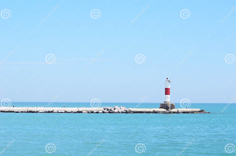 Red Channel Marker stock image. Image of marker, wisconsin - 20632489