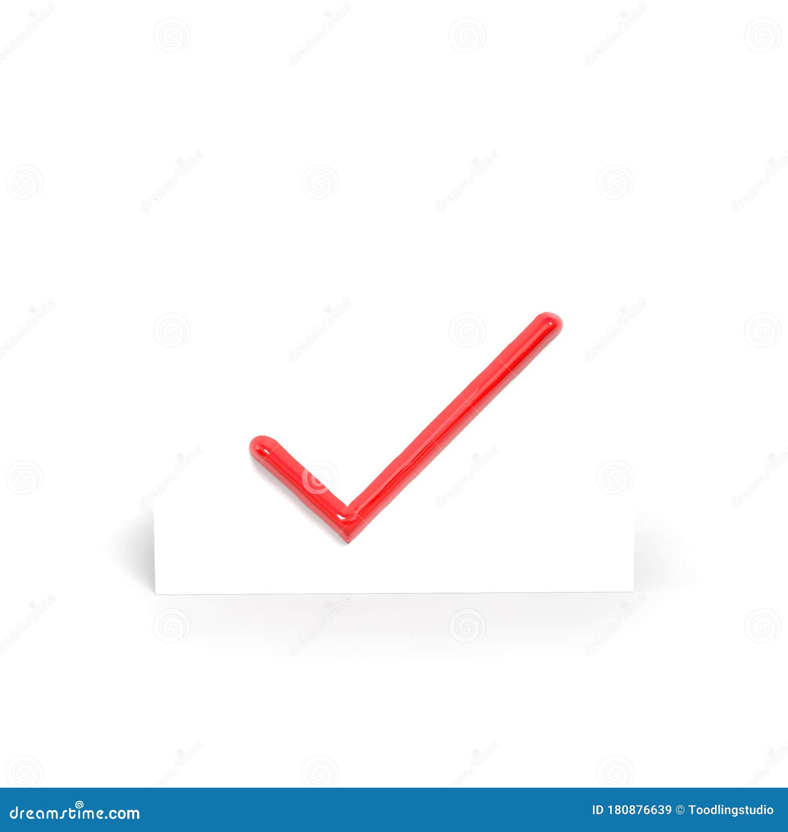 Red Check Mark. Checkmark Symbol on the White Box for Web and Software ...