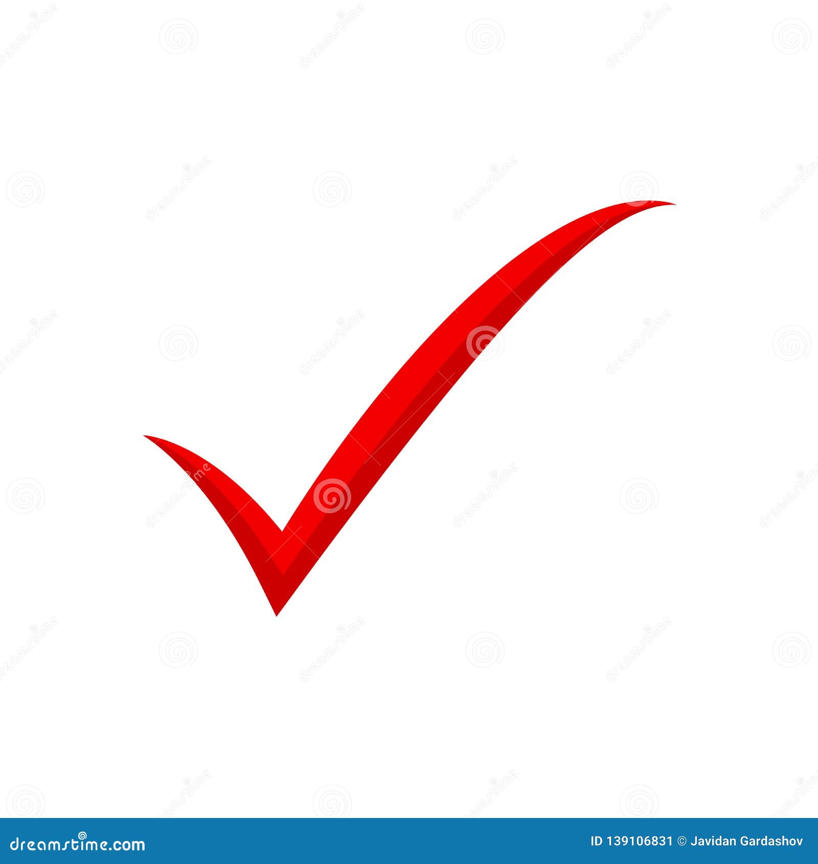 Red Check Mark Icon. Tick Symbol, Tick Icon Vector Illustration Stock ... Red Check Mark Icon. Tick Symbol, Tick Icon Vector Illustration Stock ...