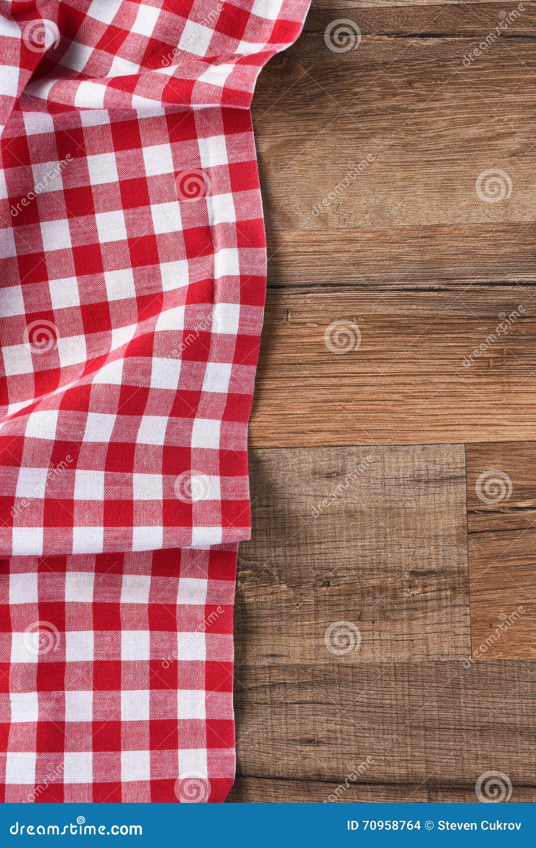 Red Checked Table Cloth stock photo. Image of cloth, checkered - 70958764