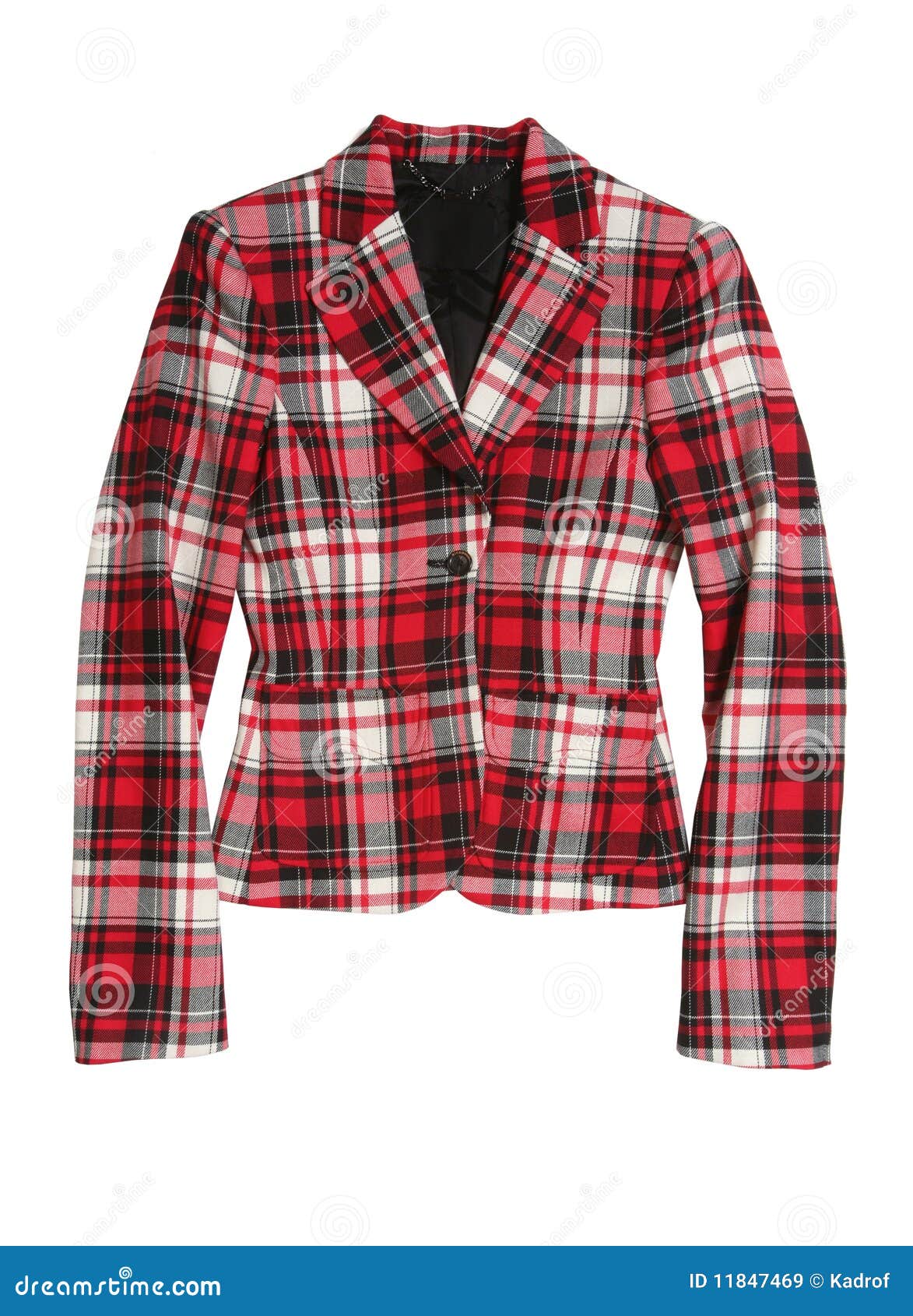 Red checkered jacket stock image. Image of sale, elegant - 11847469