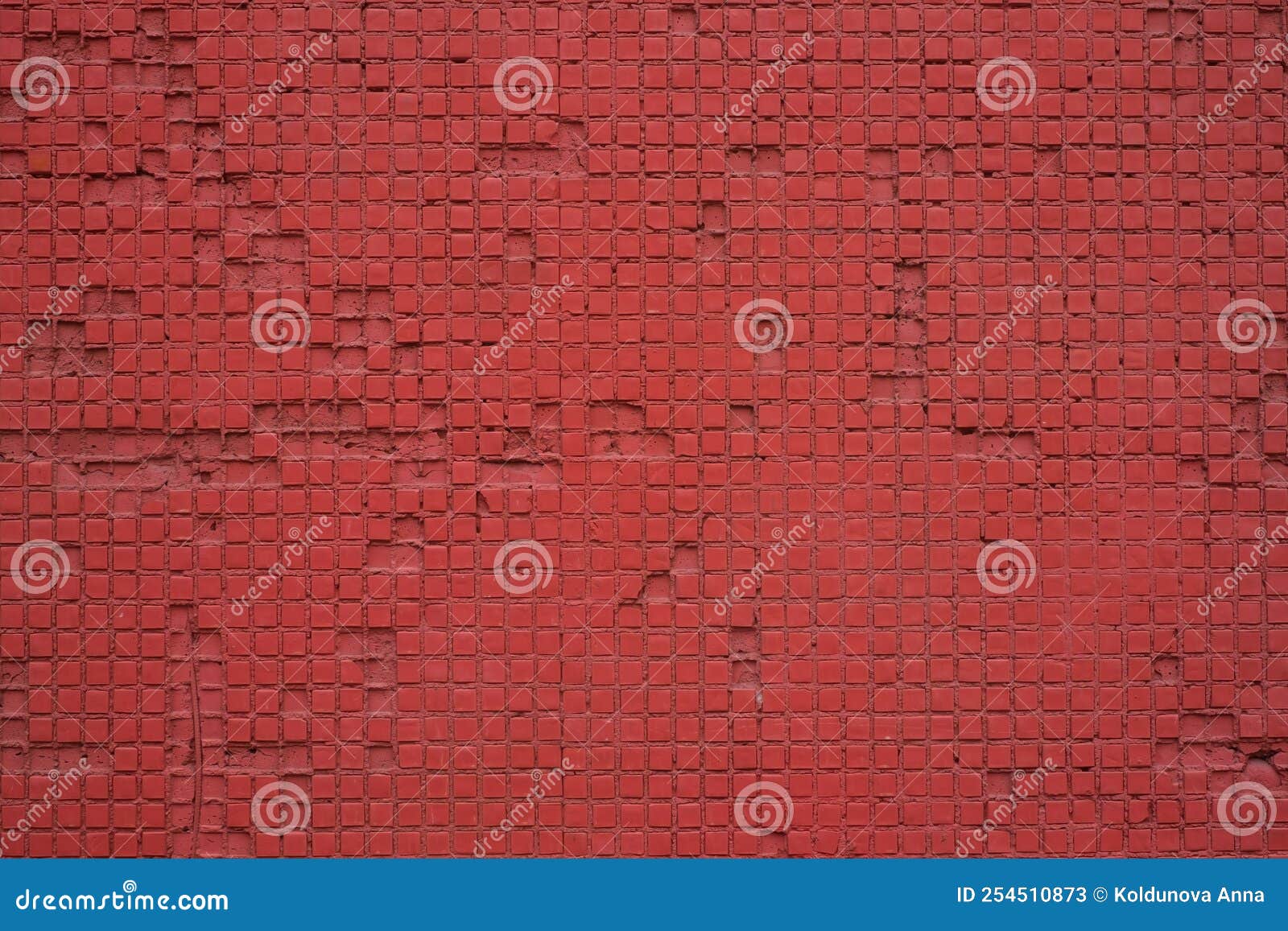 Red Checkered Pattern Texture with Missing Blocks. Stock Image - Image ...