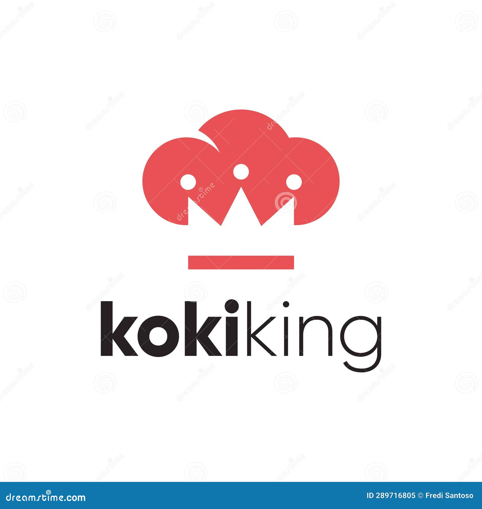Red Chef Hat and King Crown Logo Stock Vector - Illustration of ...