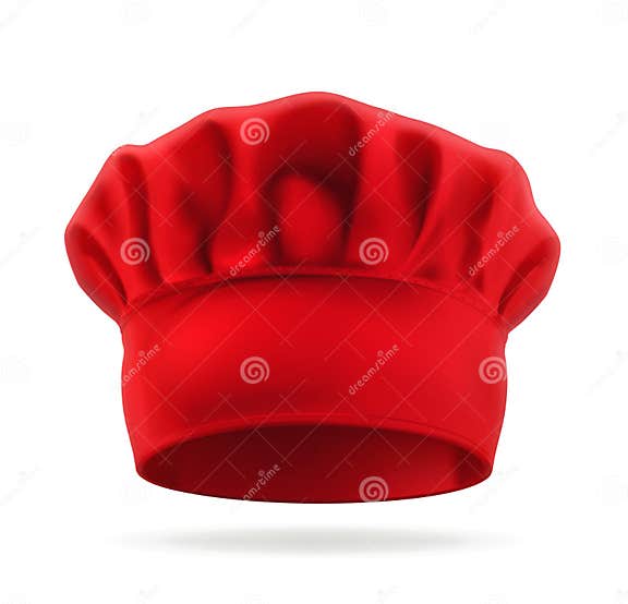 Red chef hat vector stock vector. Illustration of costume - 57418265