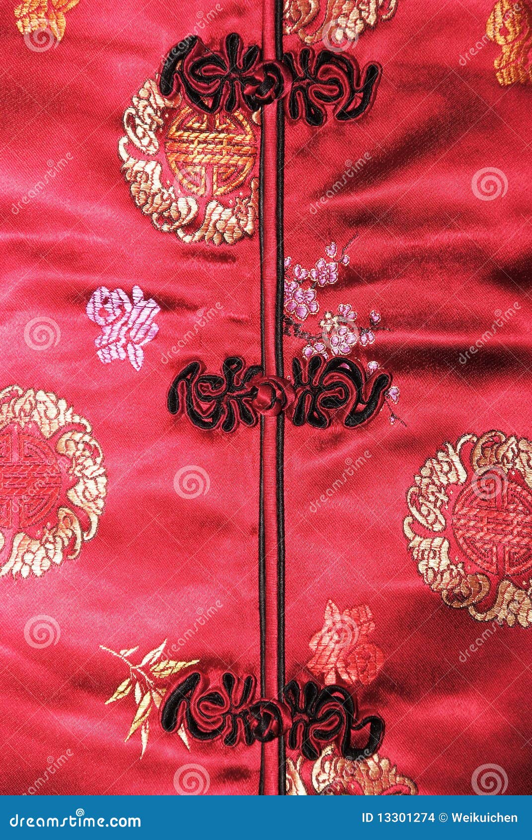 Red cheongsam stock photo. Image of luck, weave, clothes - 13301274