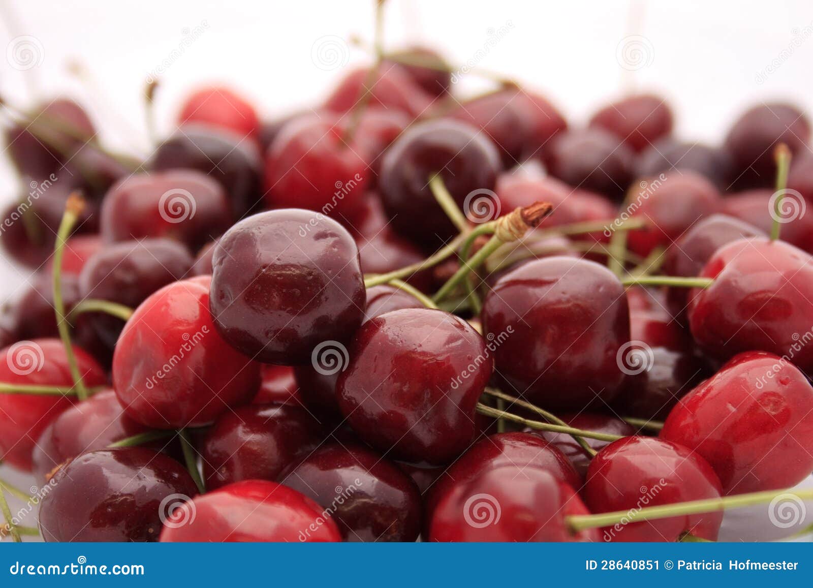 Red cherries stock image. Image of food, cherries, garden - 28640851