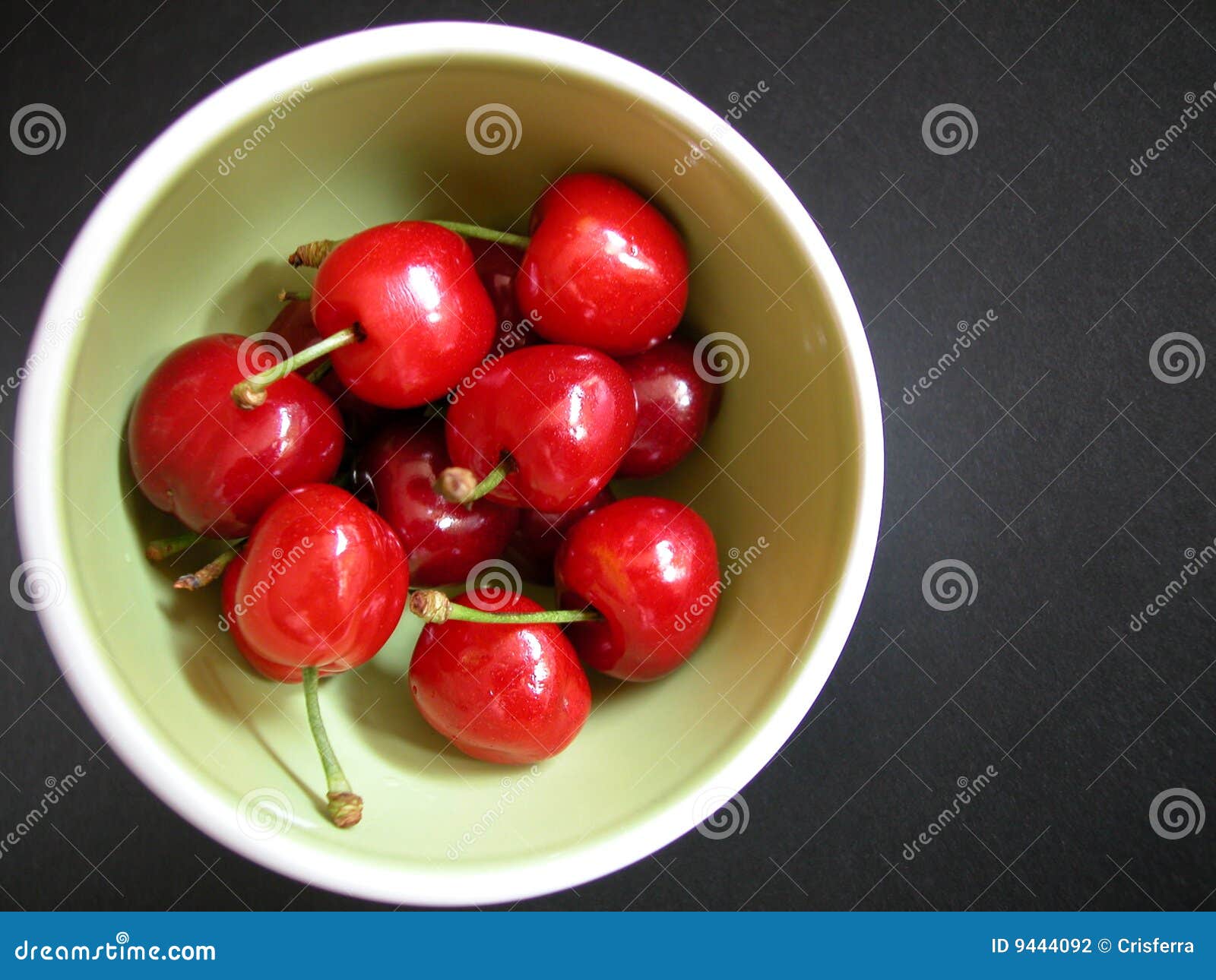 Red cherries stock photo. Image of organic, sweet, gourmet - 9444092