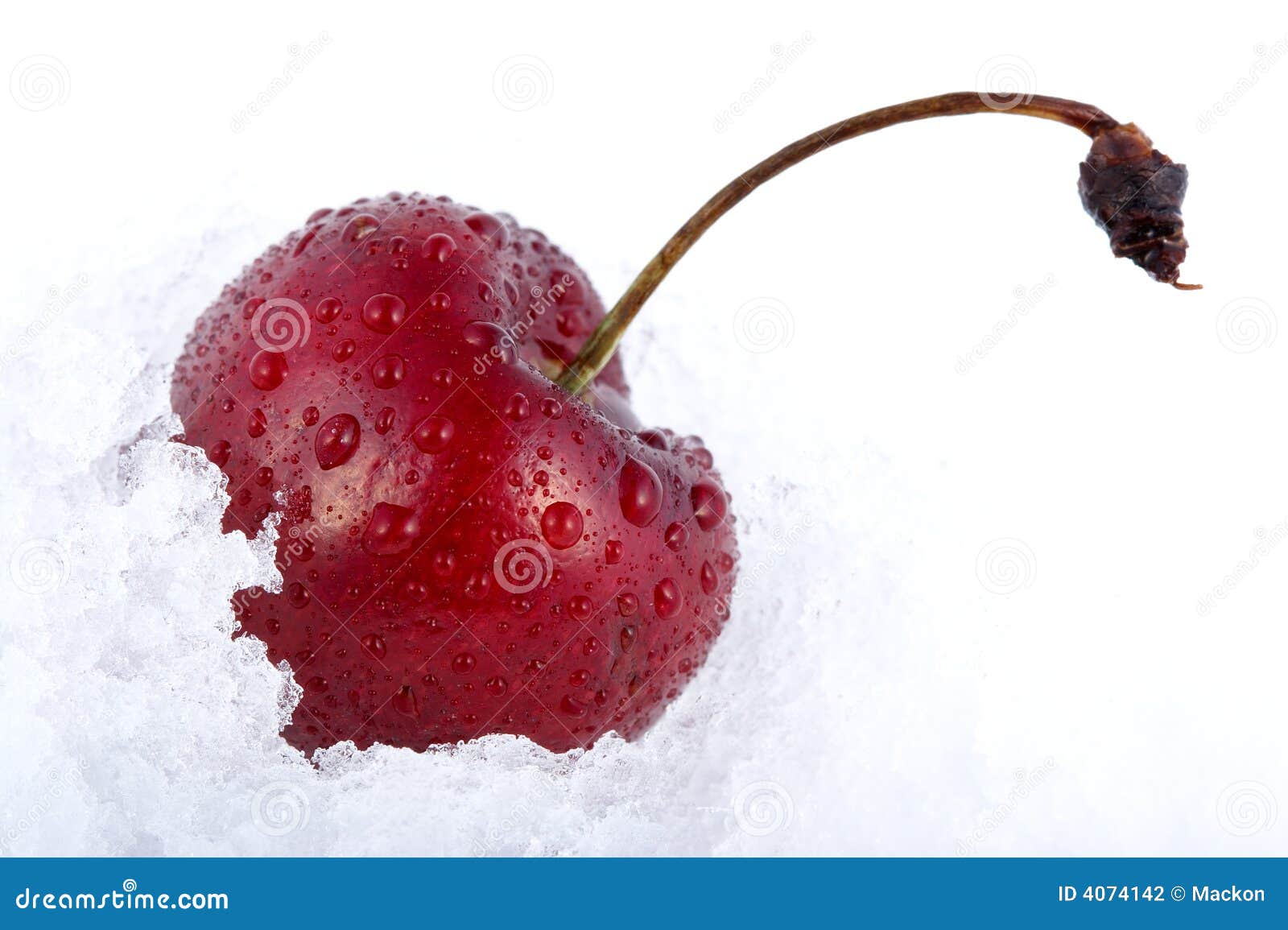Red cherry stock photo. Image of cherry, ecology, food - 4074142
