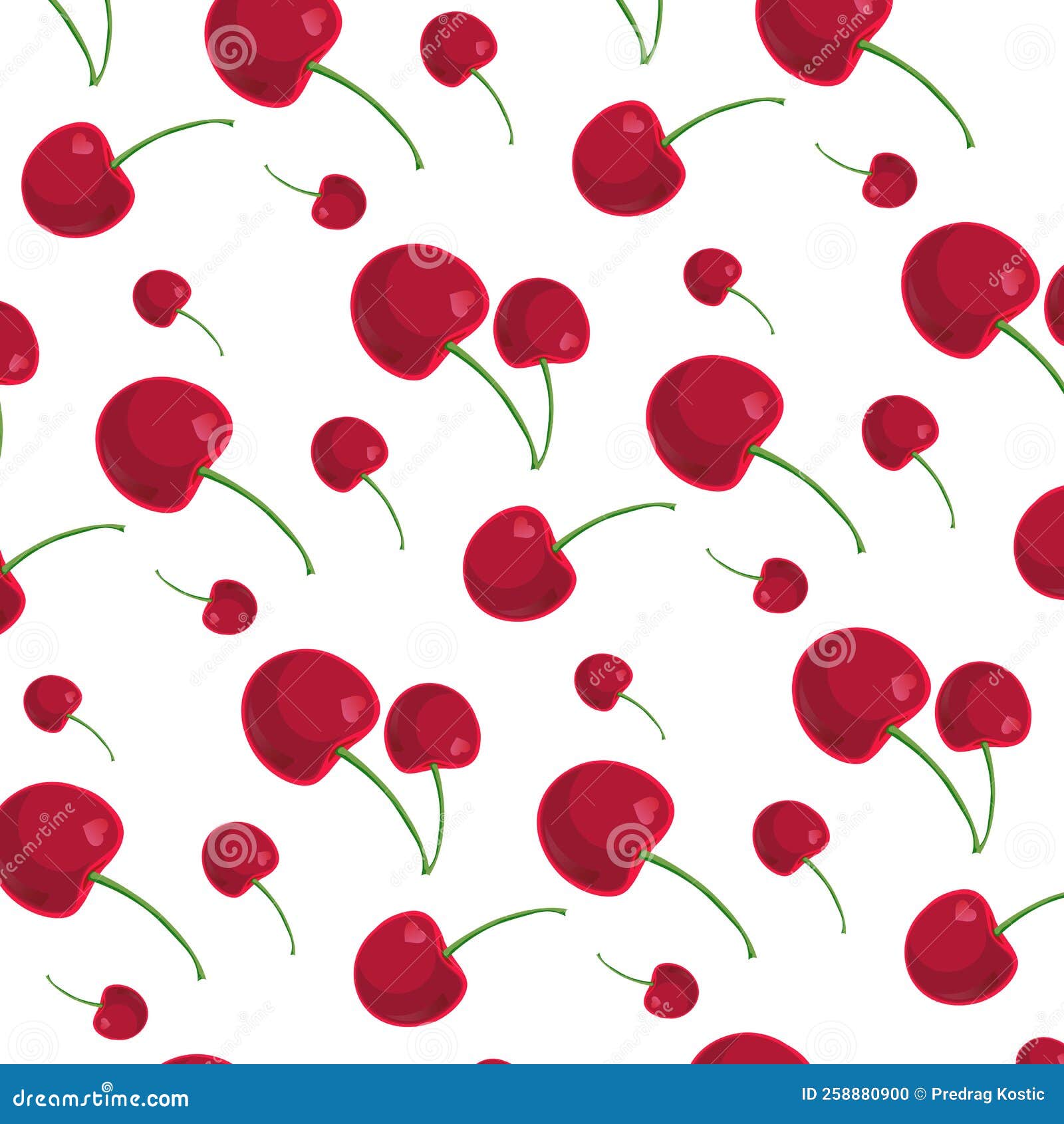 Red cherry background stock illustration. Illustration of background ...