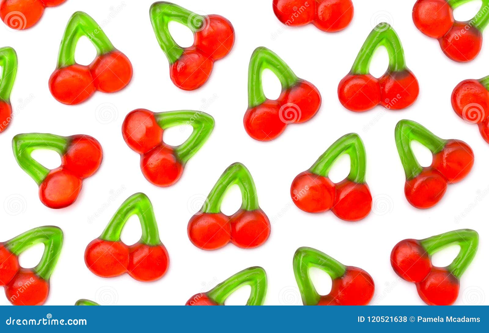 Red Cherry Gummies stock photo. Image of pair, sweets - 120521638