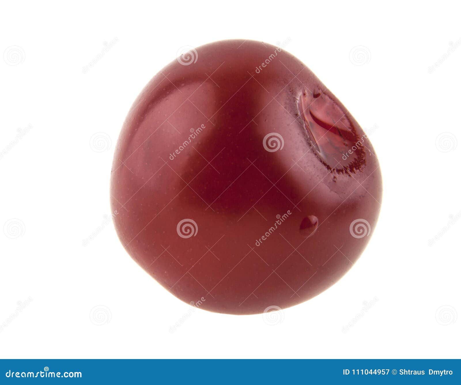 Red Cherry Isolated on White Stock Image - Image of cherries, natural ...