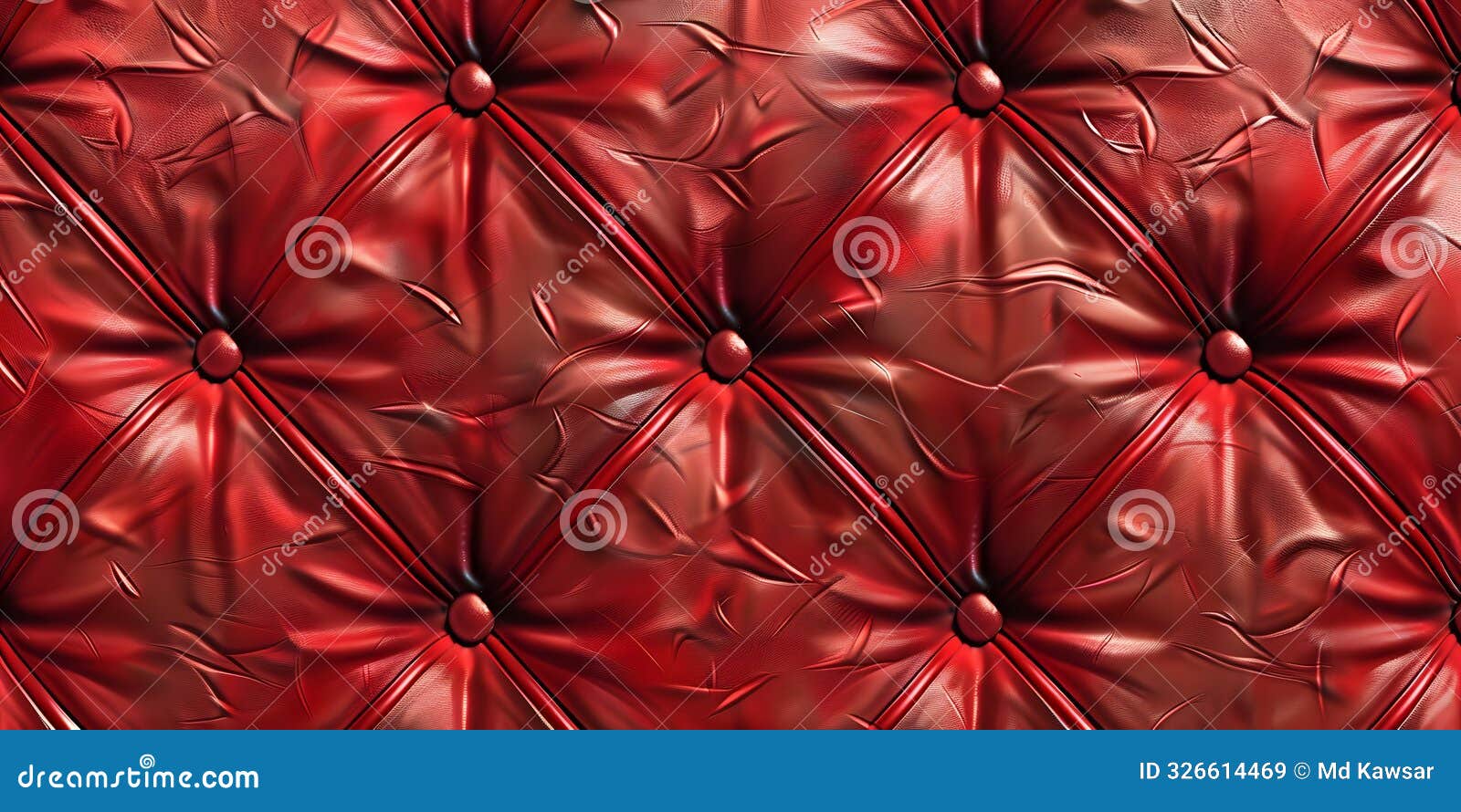 Red Chesterfield Leather Texture Seamless Pattern Stock Illustration ...