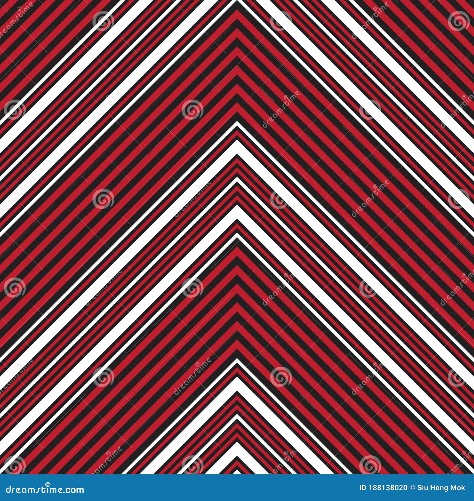 Red Chevron Diagonal Stripes Seamless Pattern Background Stock Vector ...