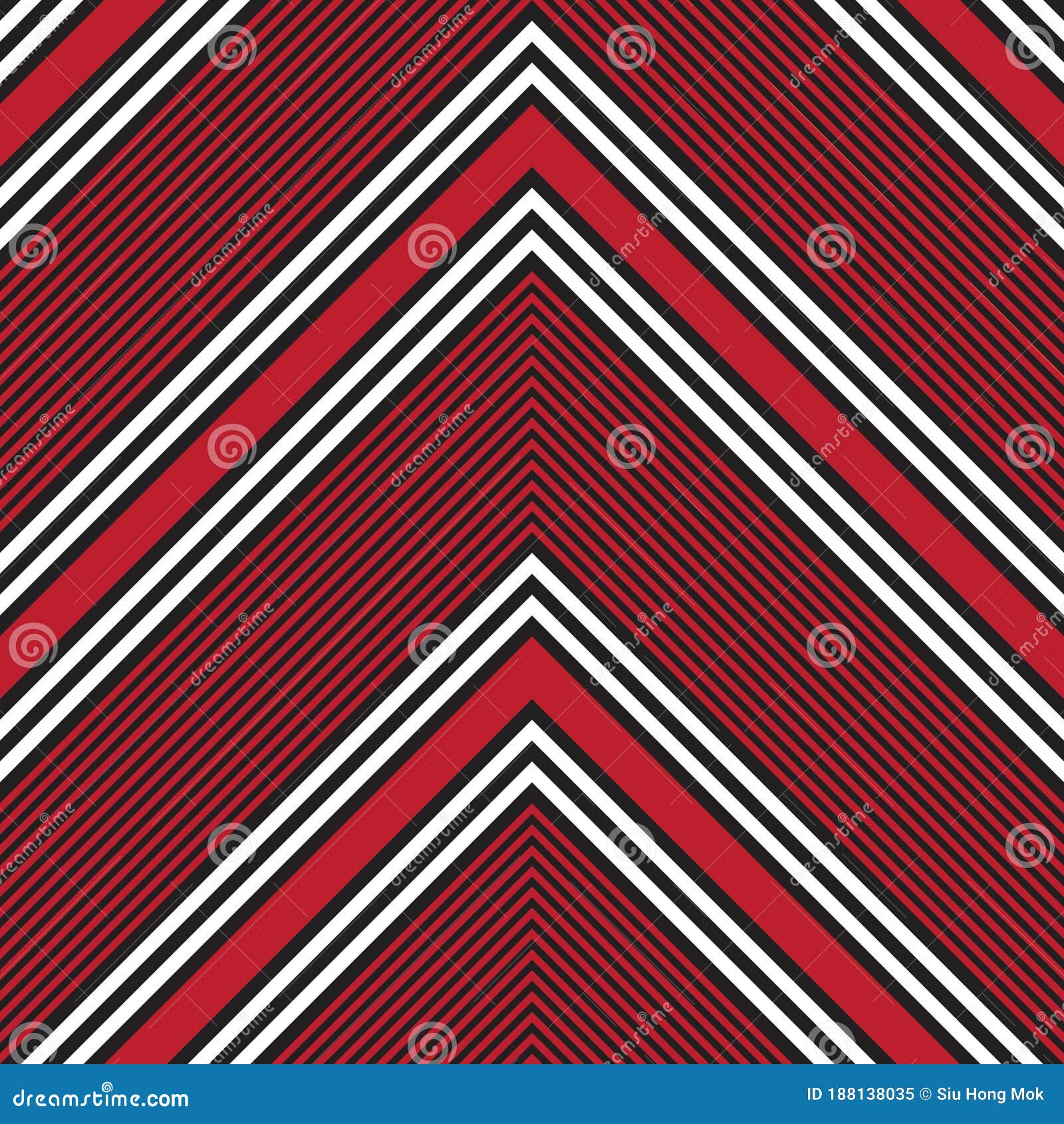 Red Chevron Diagonal Stripes Seamless Pattern Background Stock Vector ...