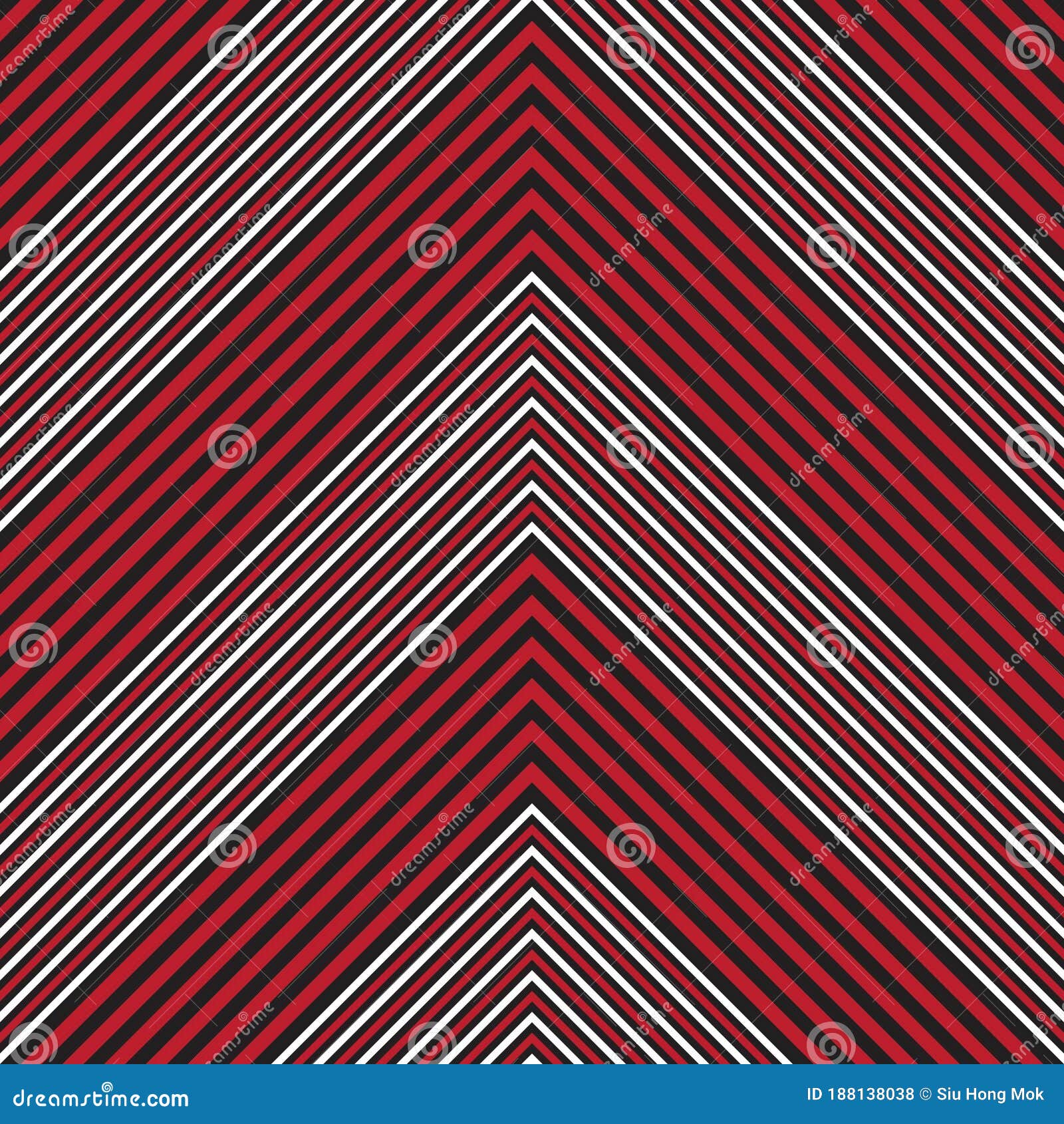 Red Chevron Diagonal Stripes Seamless Pattern Background Stock Vector ...