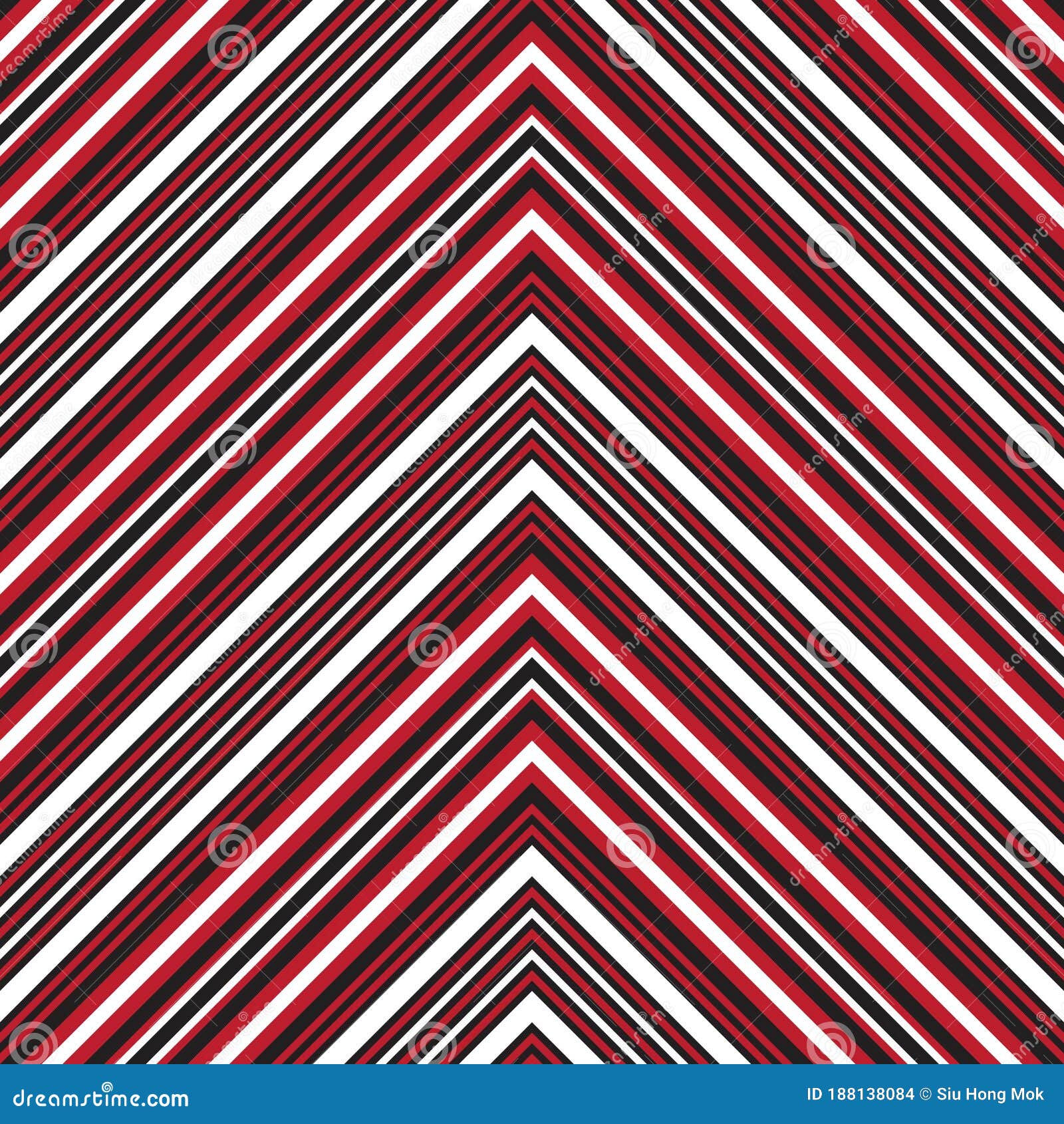 Red Chevron Diagonal Stripes Seamless Pattern Background Stock Vector ...