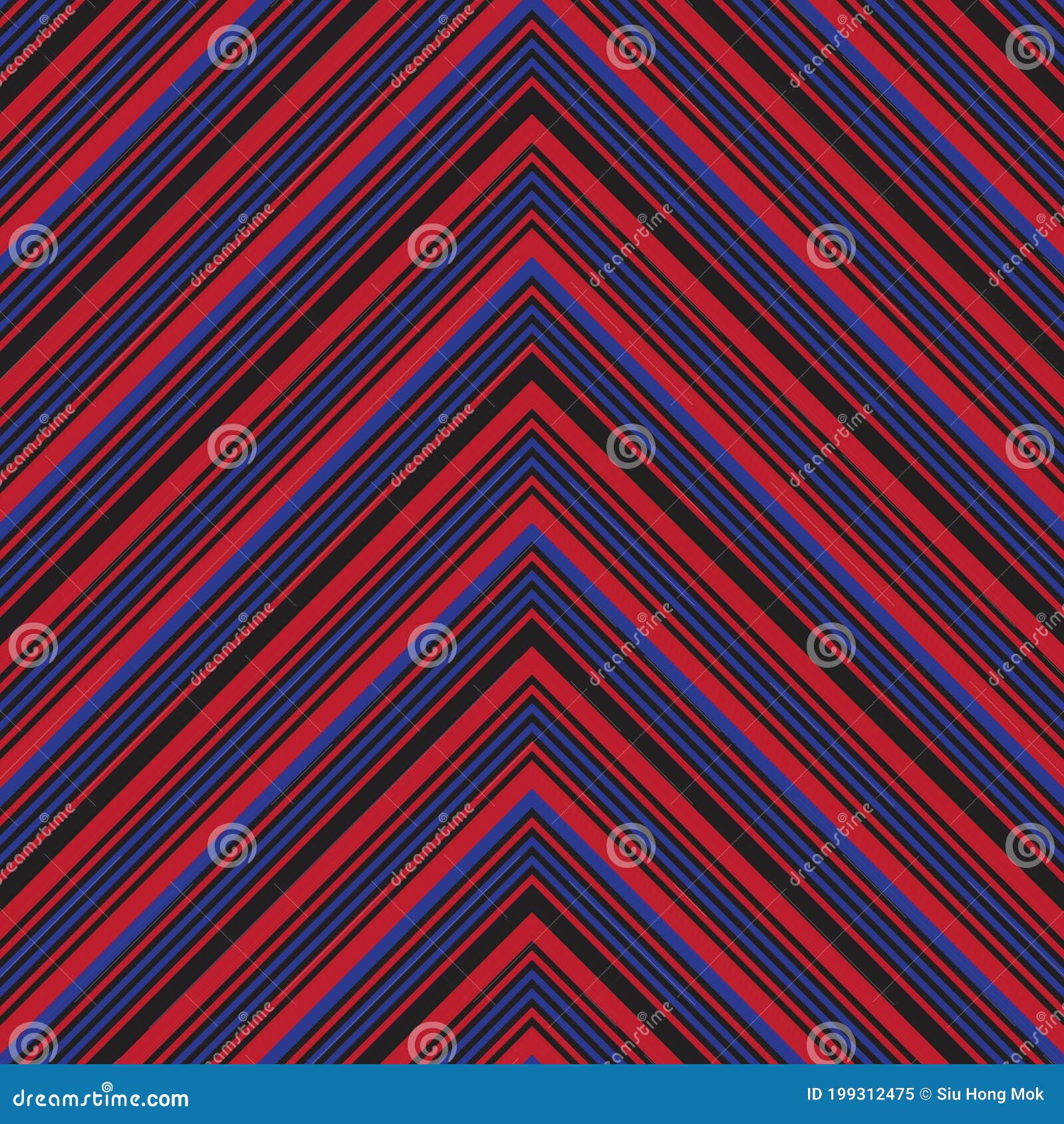 Red Chevron Diagonal Stripes Seamless Pattern Background Stock Vector ...