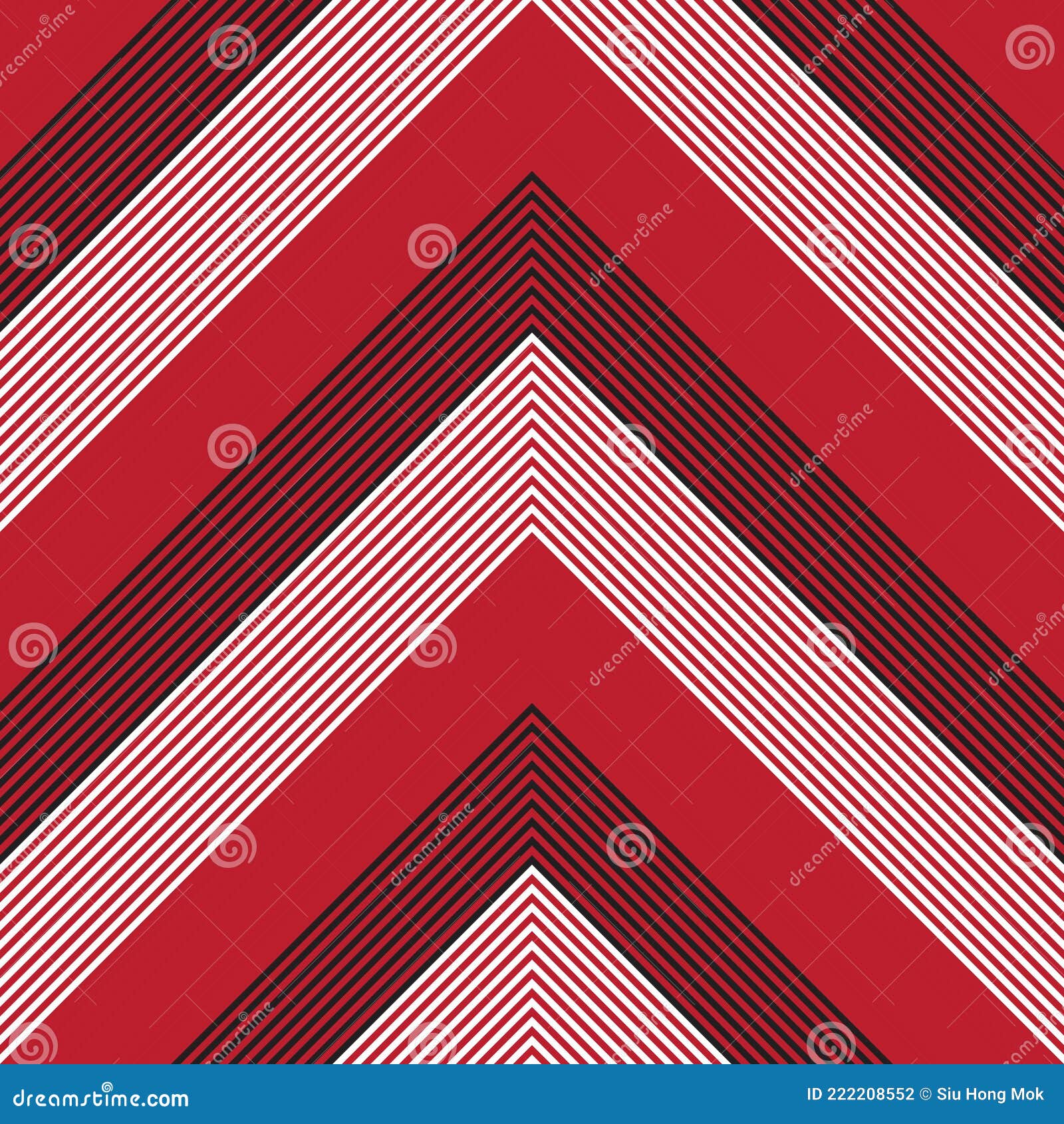 Red Chevron Diagonal Stripes Seamless Pattern Background Stock Vector ...