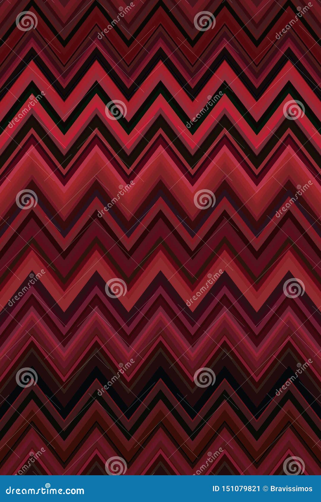Red Chevron Zigzag Pattern Background. Wallpaper Mosaic Stock ...
