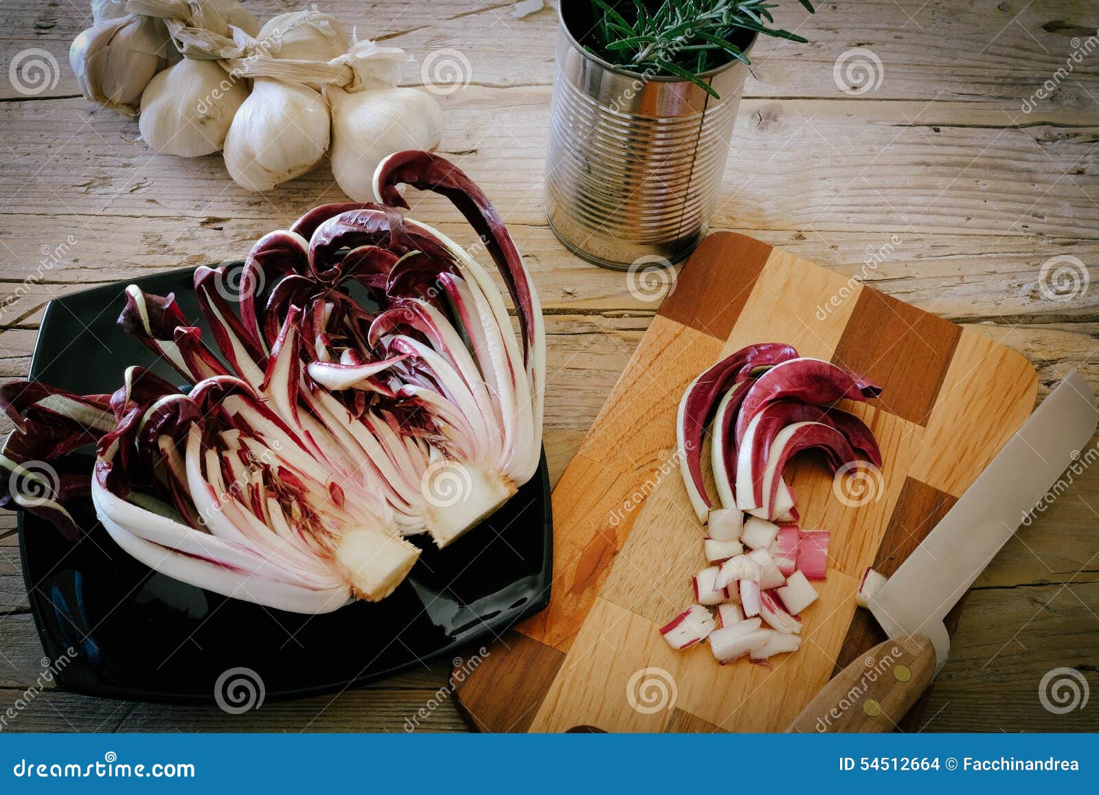 Red chicory stock photo. Image of italian, agricolture - 54512664