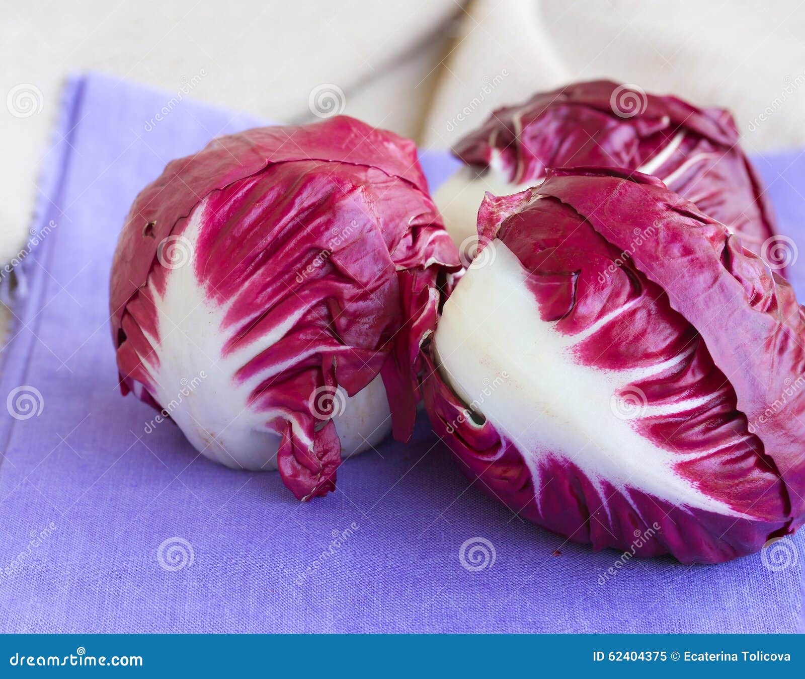 Red chicory stock image. Image of detox, macro, folate - 62404375