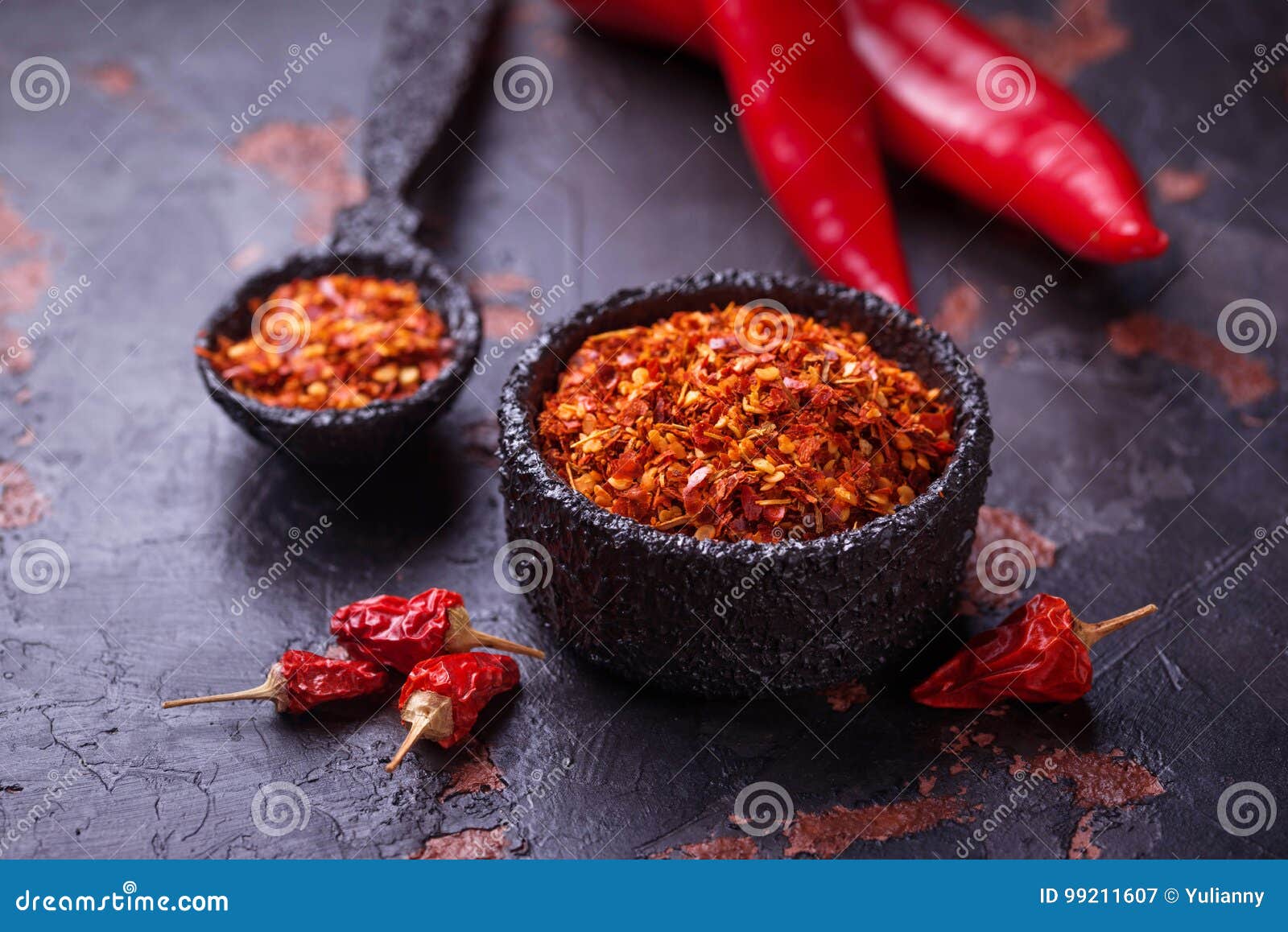 Red Chili Pepper on Old Rusty Background Stock Image - Image of fresh ...