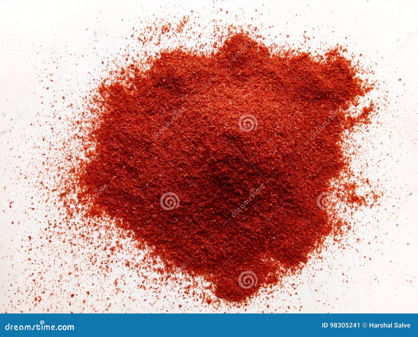 Red Chili Pepper powder stock image. Image of spicy, color - 98305241