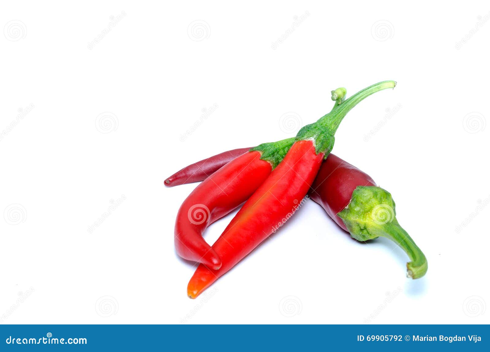 Red Chili Pepperoni Isolated on White Stock Photo - Image of groceries ...
