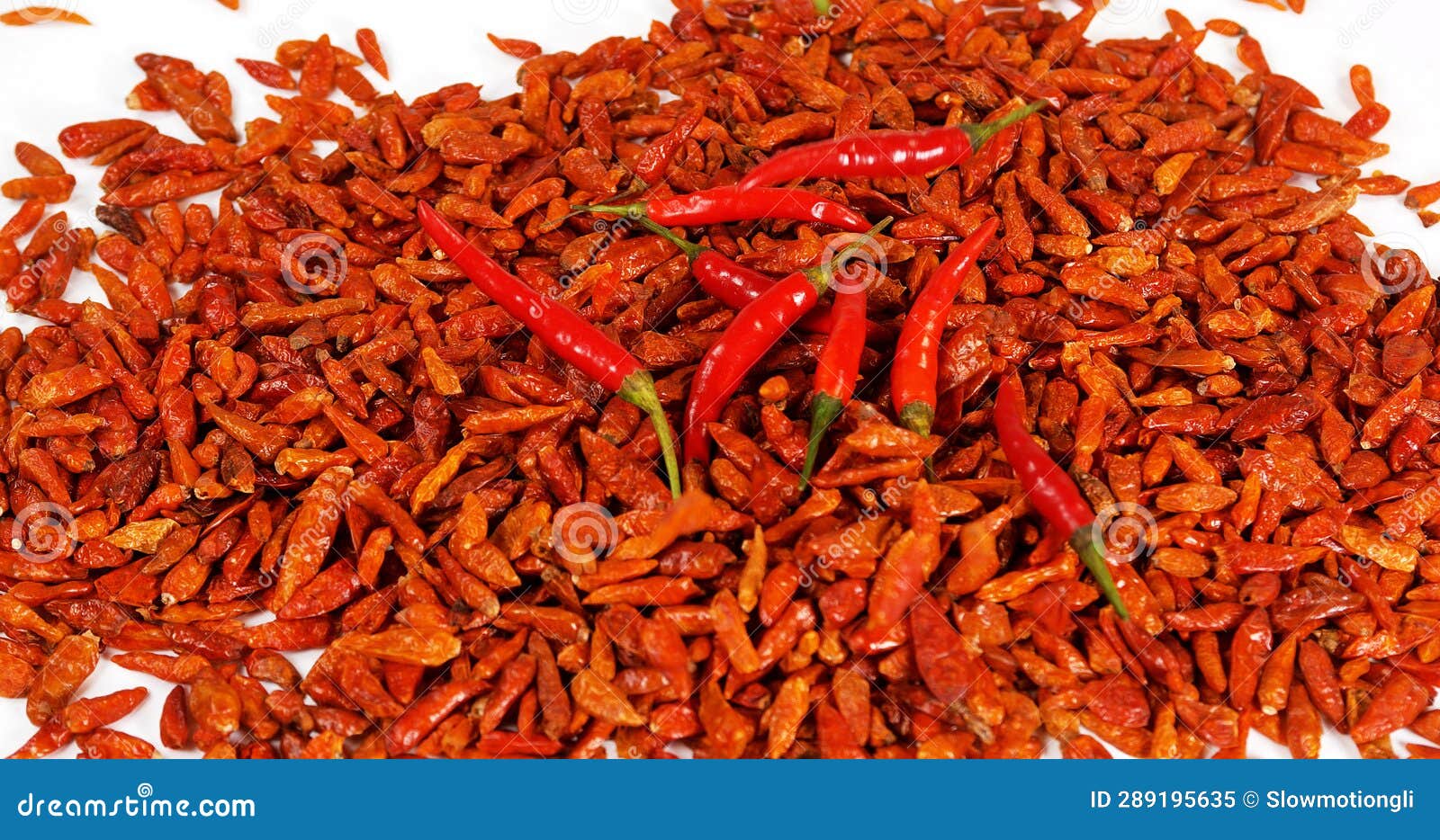 Red Chili Peppers, Capsicum Annuum Falling Against with Background ...