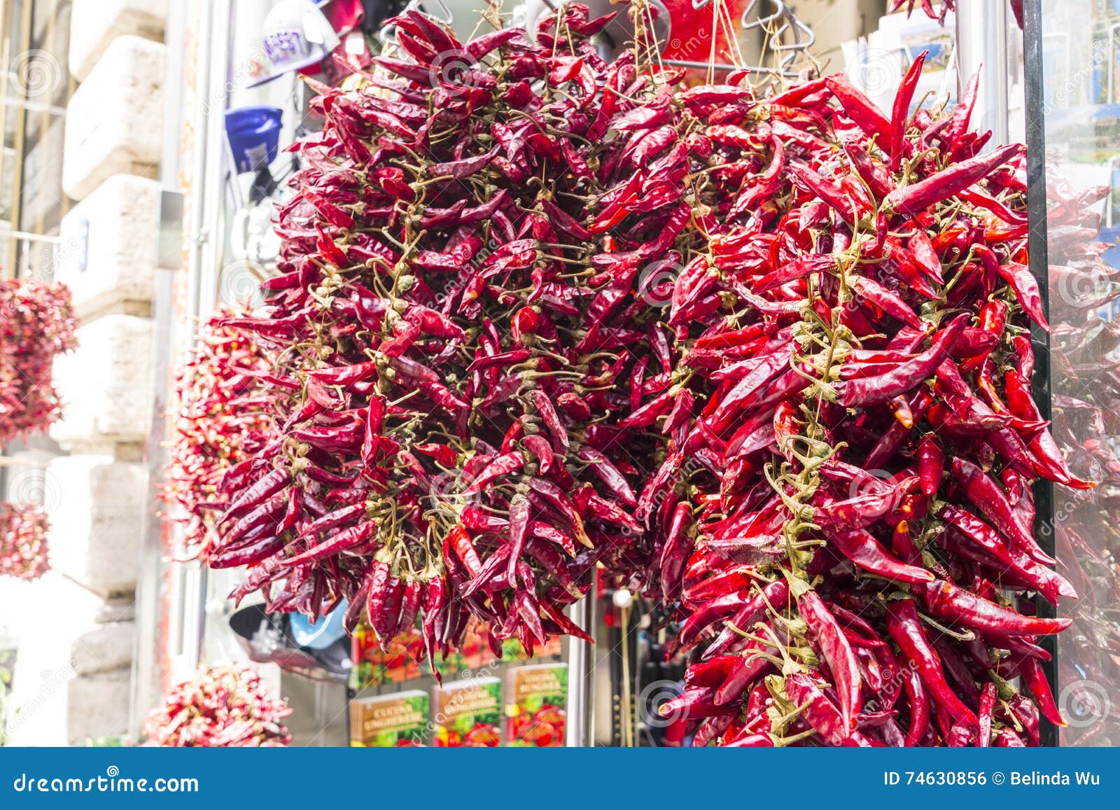 Red chili peppers stock photo. Image of produce, cuisine - 74630856