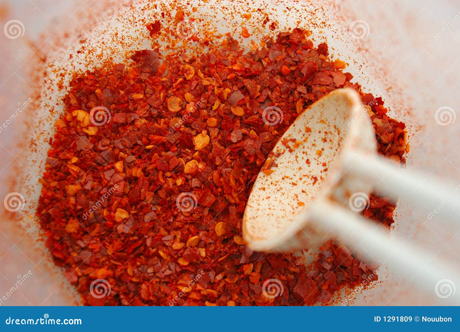 Red Chili Powder stock image. Image of chili, spice, orange - 1291809