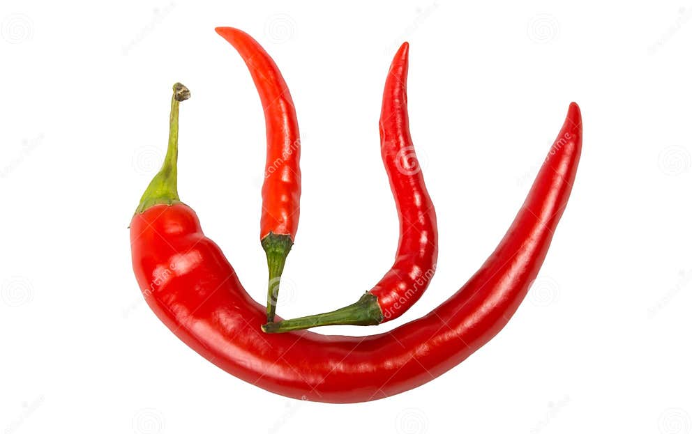 Symbolic Red Hot Chili Ship Stock Photo - Image of condiment, spice ...