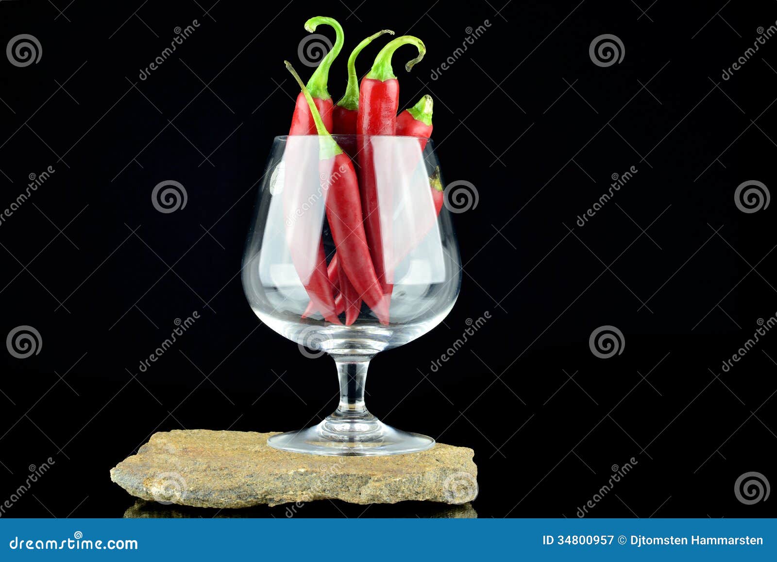 Red chilli stock image. Image of isolated, macro, pepper - 34800957