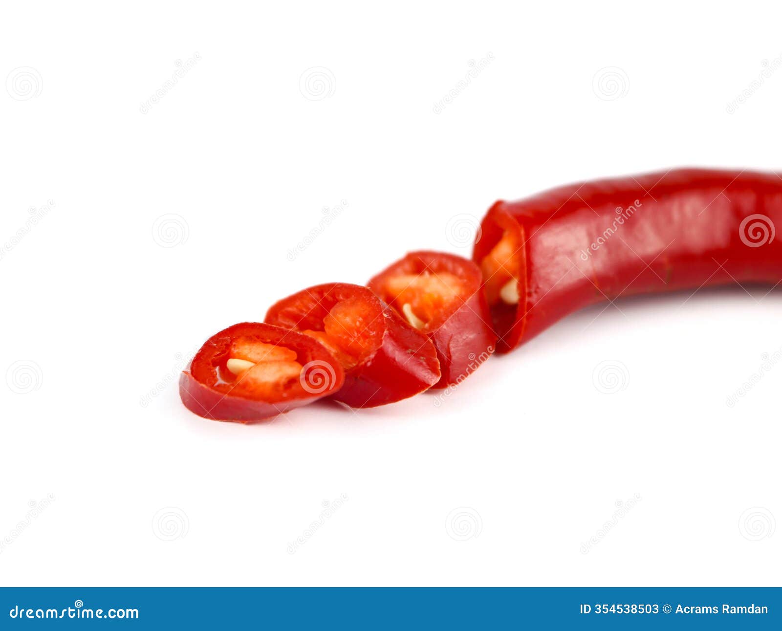 Red Chilli Paper On White Background Stock Photography | CartoonDealer ...