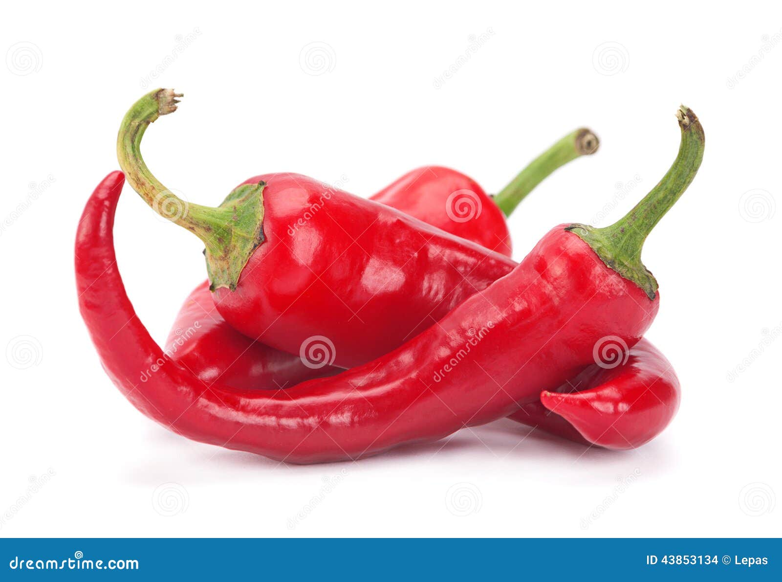 Red chilli pepper stock photo. Image of green, cayenne - 43853134