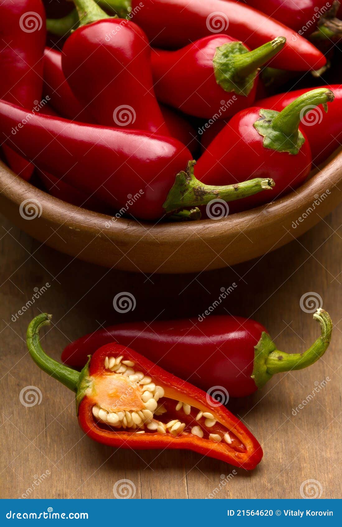Red chilli peppers stock photo. Image of pepper, ingredient - 21564620