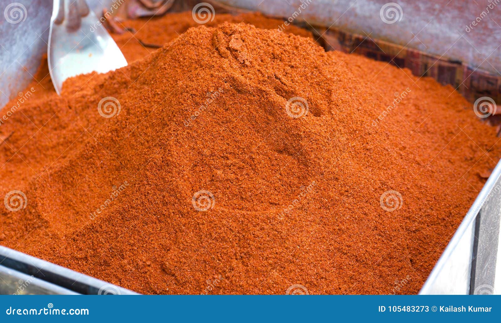 Red Chilli Powder stock image. Image of ingredient, pattern - 105483273