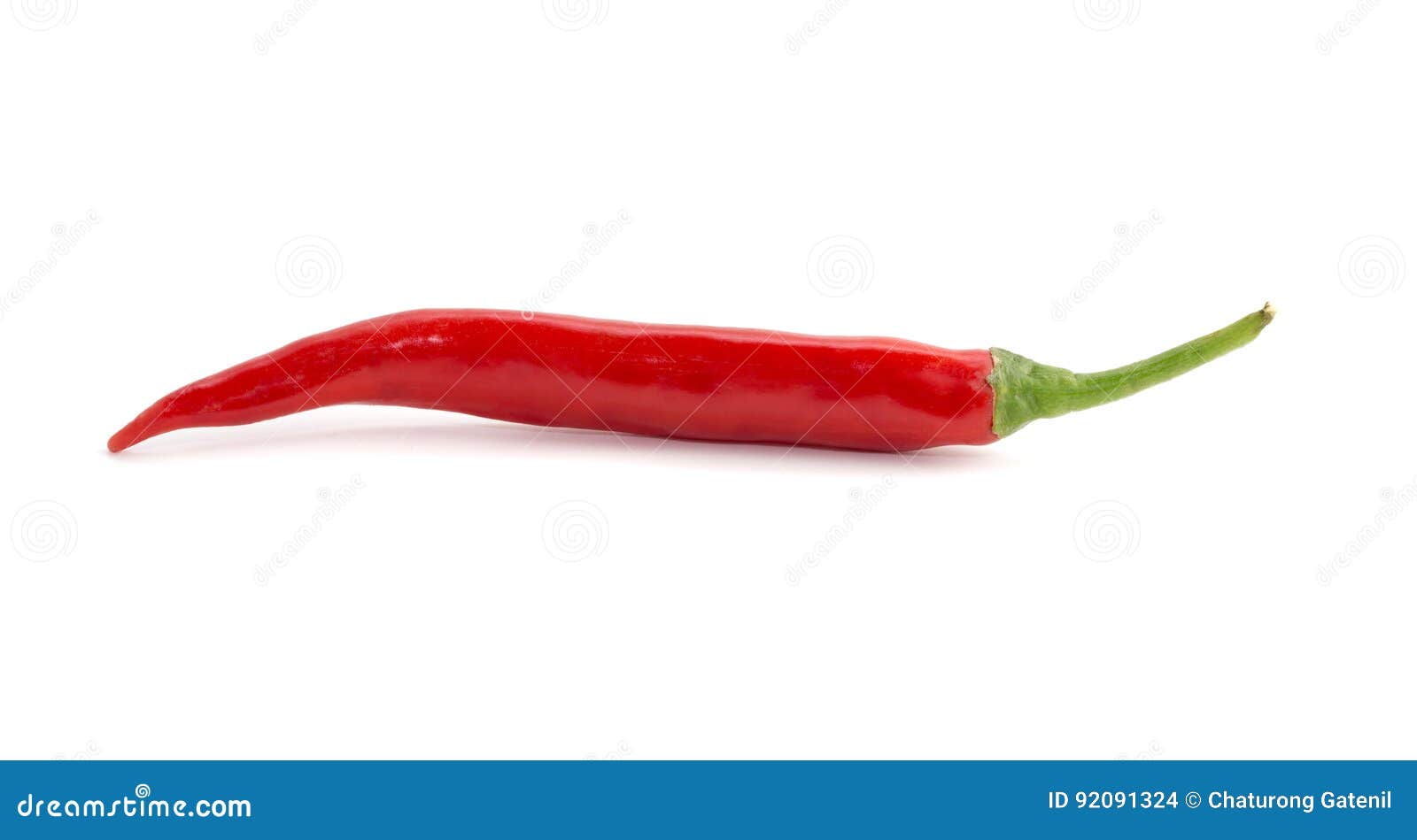 Red Chilli on White Background Stock Photo - Image of cooking, plant ...