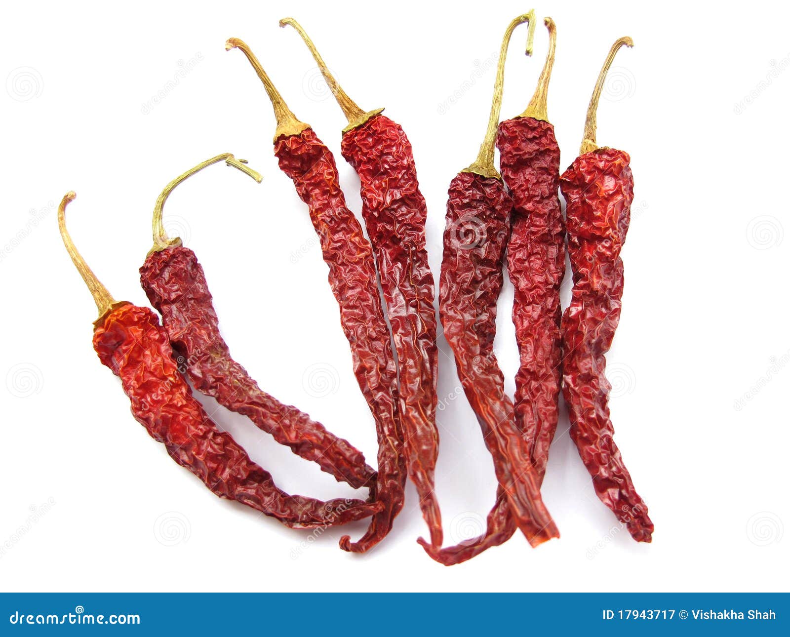 Red Chillies stock image. Image of isolated, spices, vegetable - 17943717