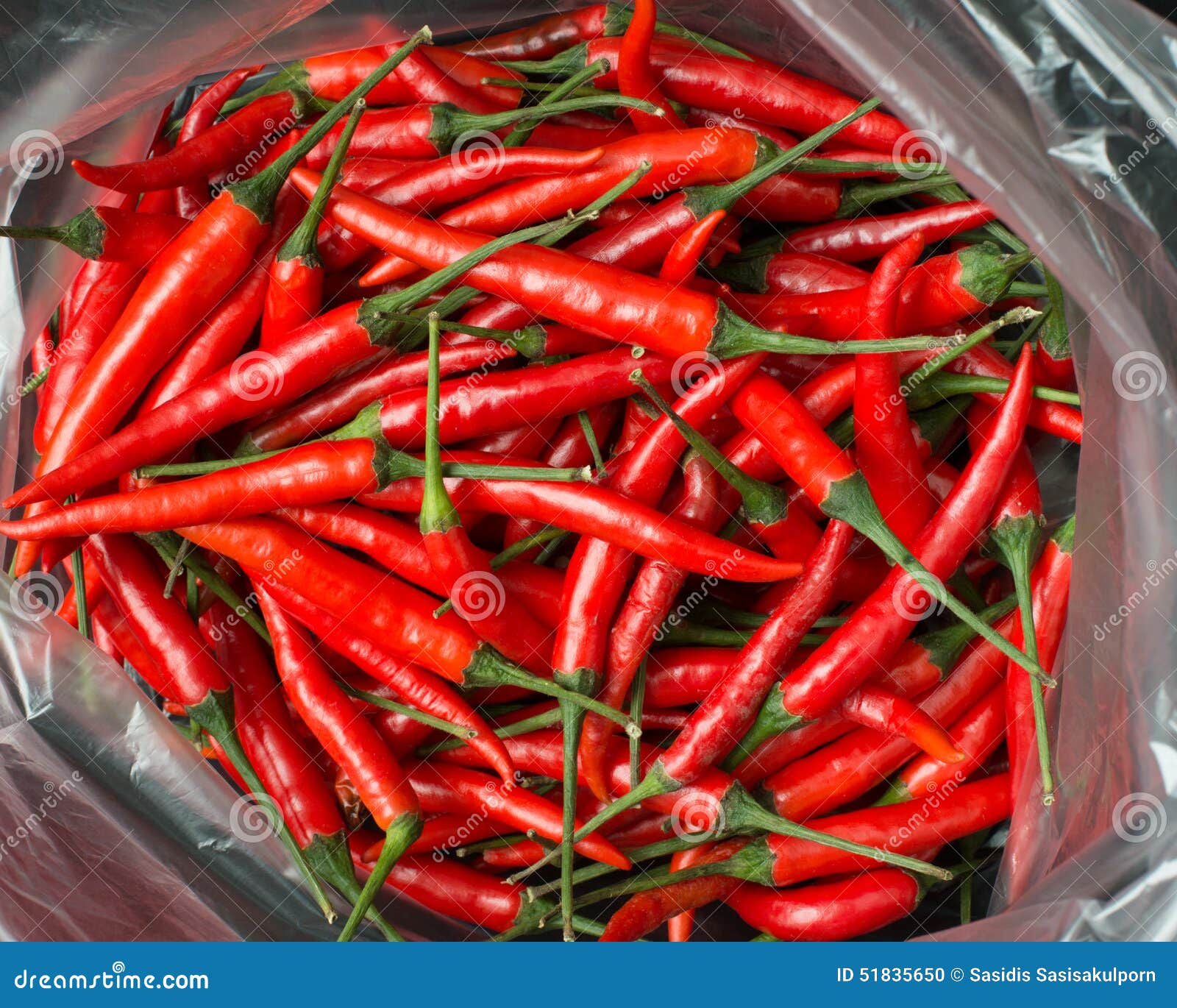 Red chillies stock photo. Image of sack, mexican, chilli - 51835650