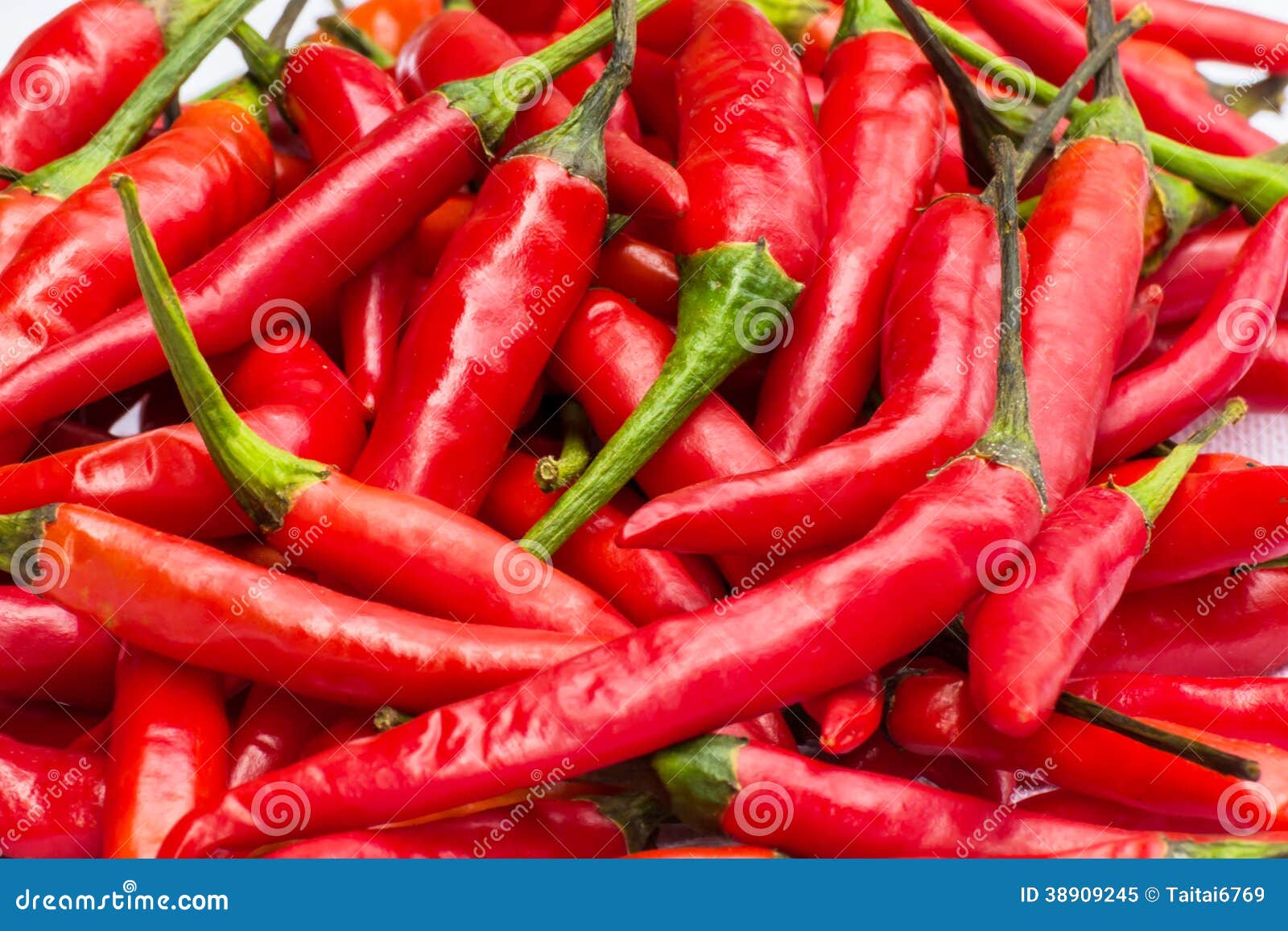 Red chilly stock image. Image of condiment, thailand - 38909245