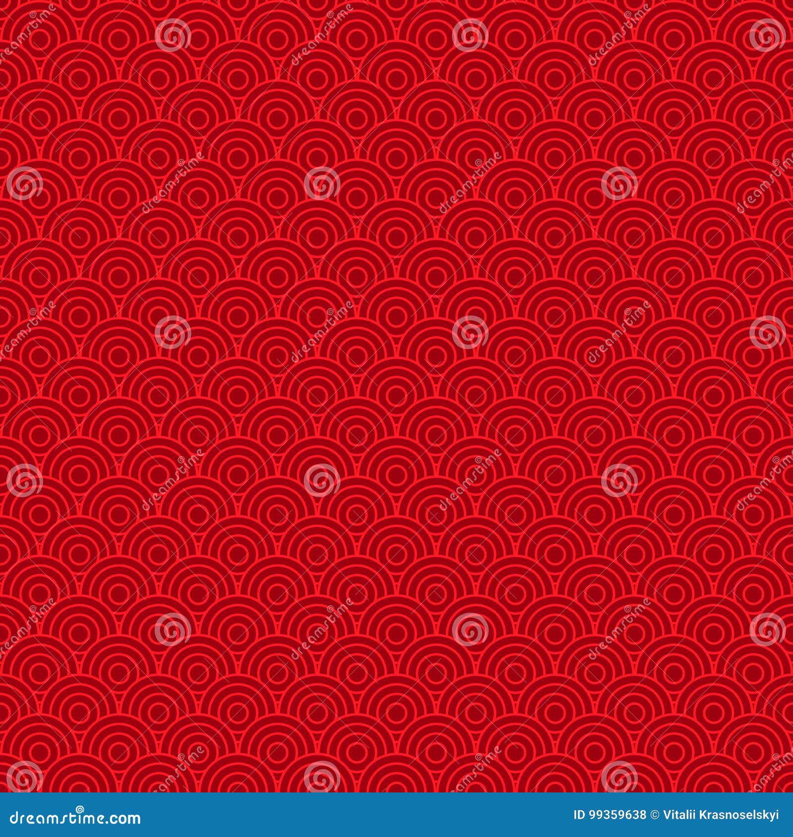 Red Chinese Background Pattern Seamless Stock Vector - Illustration of ...