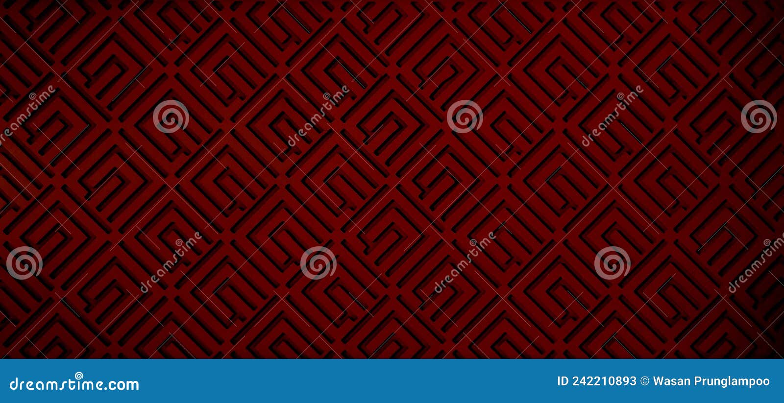 The Red Chinese Pattern Texture Background Stock Illustration ...